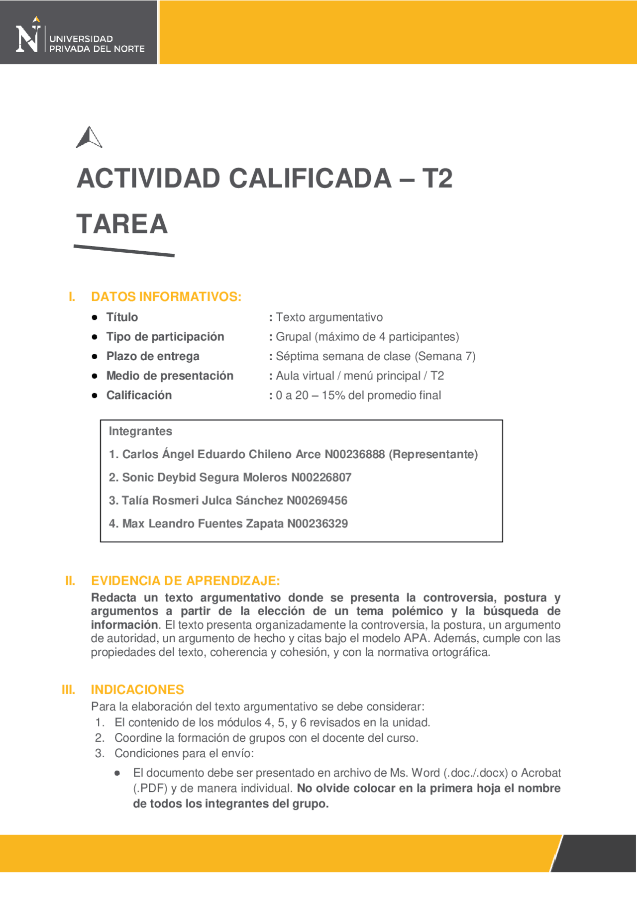 Grupo comu t2 20de nota - Docsity