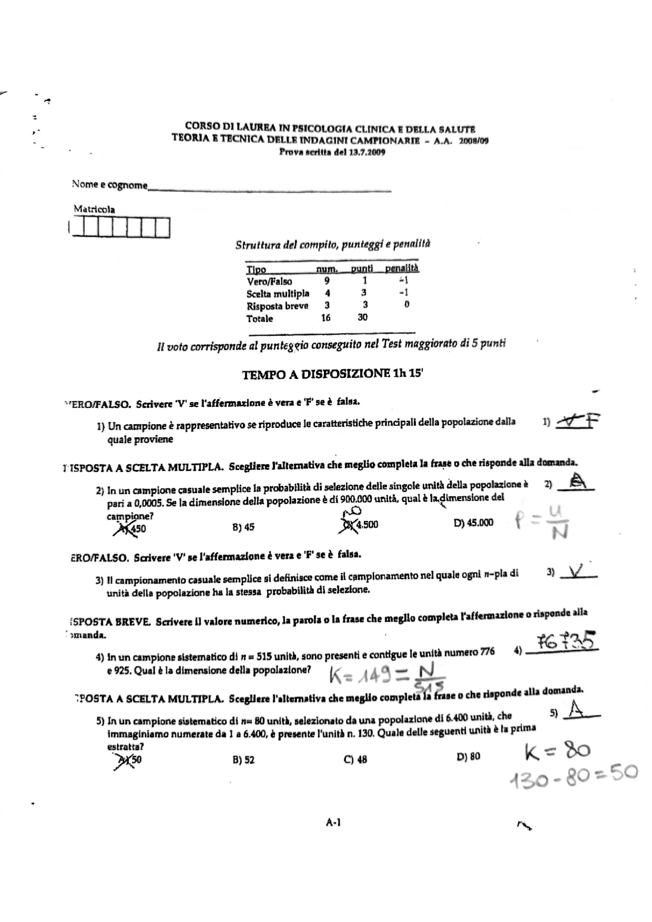 Domande Ed Esercizi Esame Statistica Esercizi Di Statistica Docsity