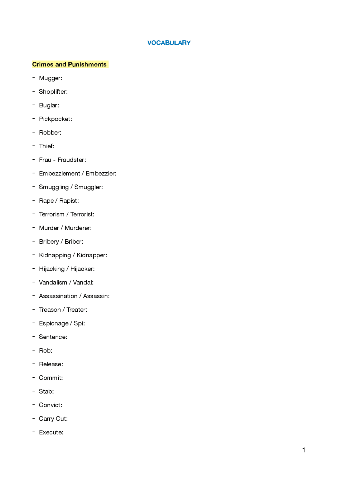 Apunts examen angles level 4 - Docsity