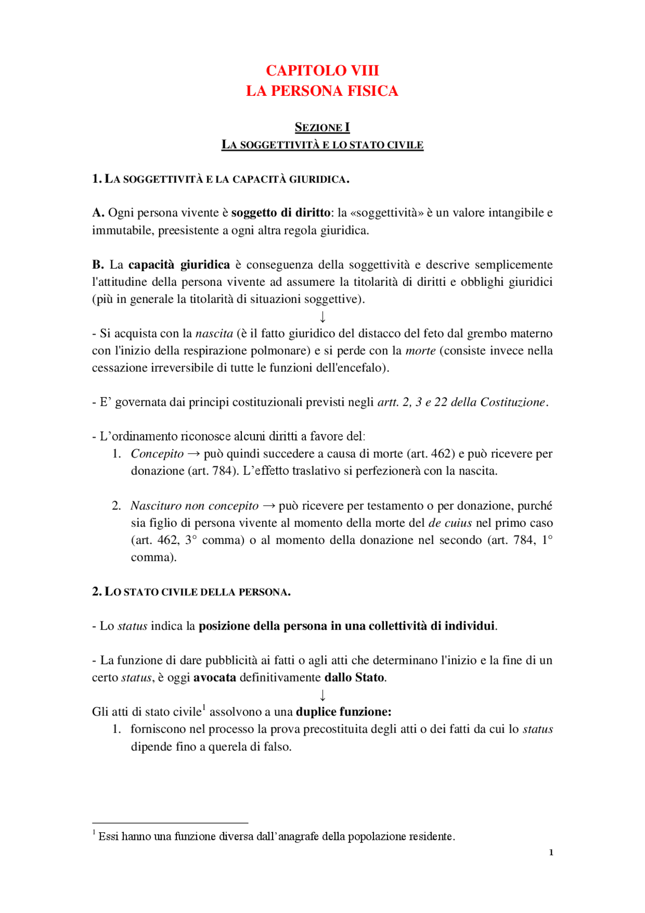 Diritto Privato Ciatti Caimi Docsity