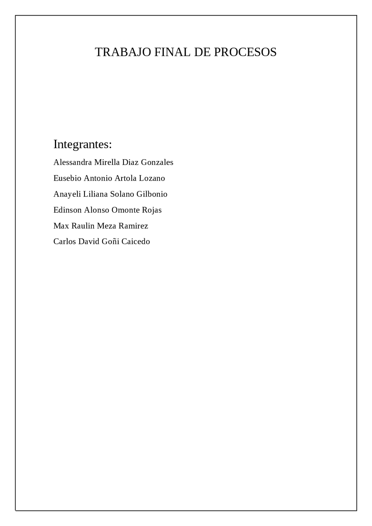 Procesos Para Ingenieria Docsity