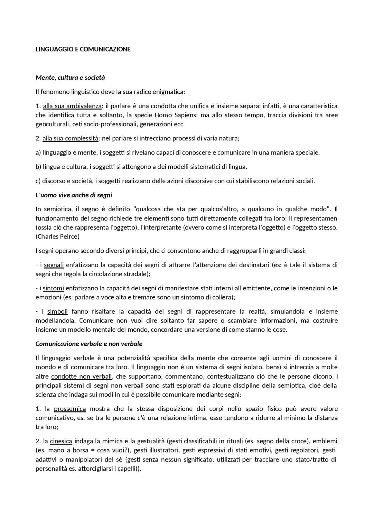 Manuale Di Psicologia Generale Docsity