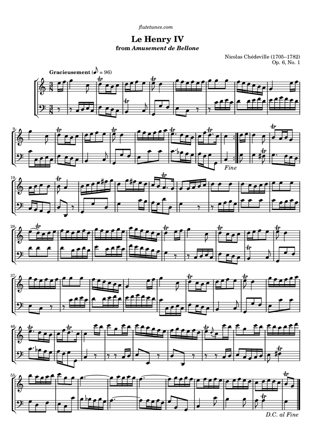 Baroque Score for hurdy gurdy - Docsity