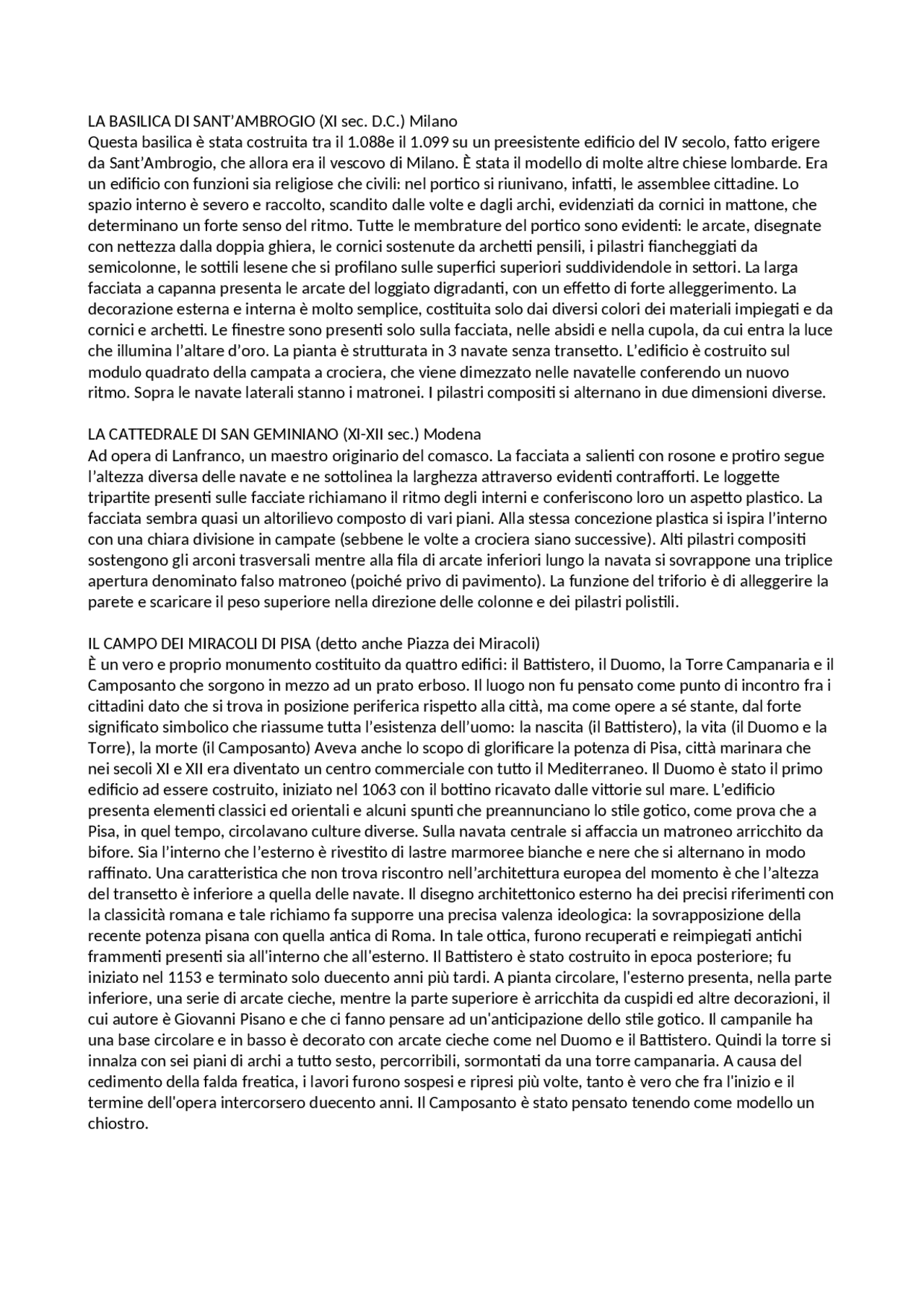 Descrizioni Un Po Più Approfondite Docsity