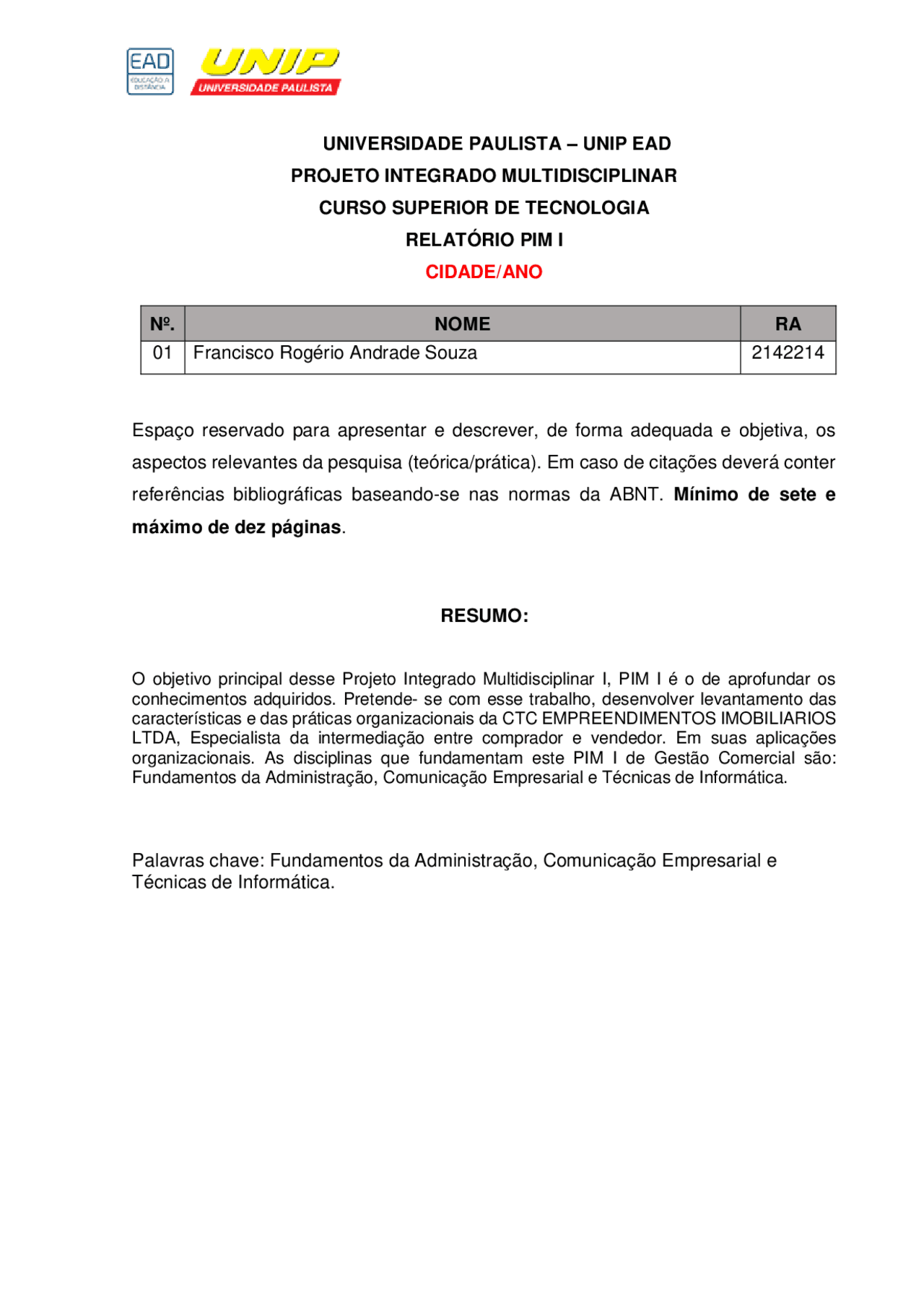 Pim 2 Gestão Comercial Docsity