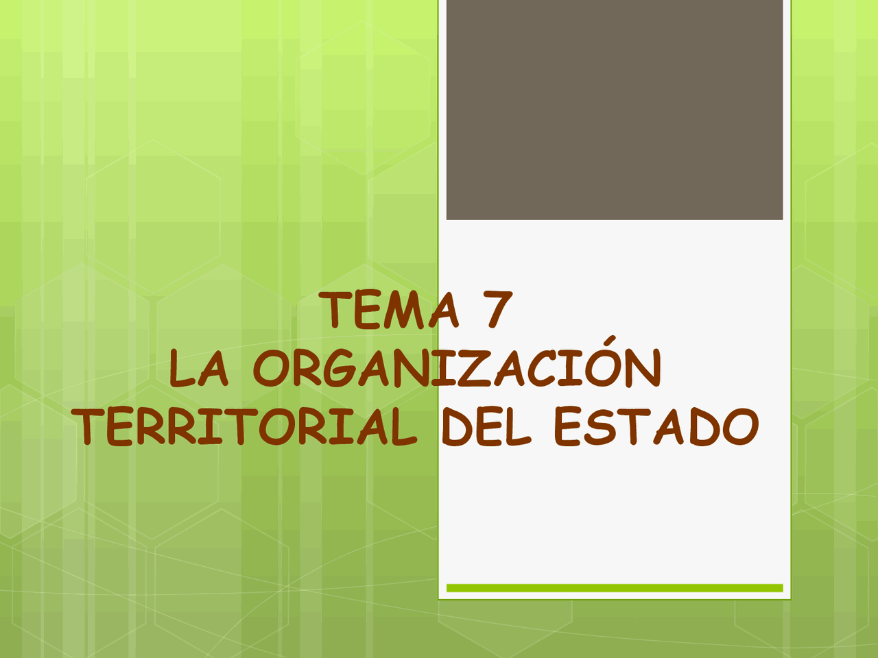 Tema 7 Consti II-Revisado.pdf - Docsity