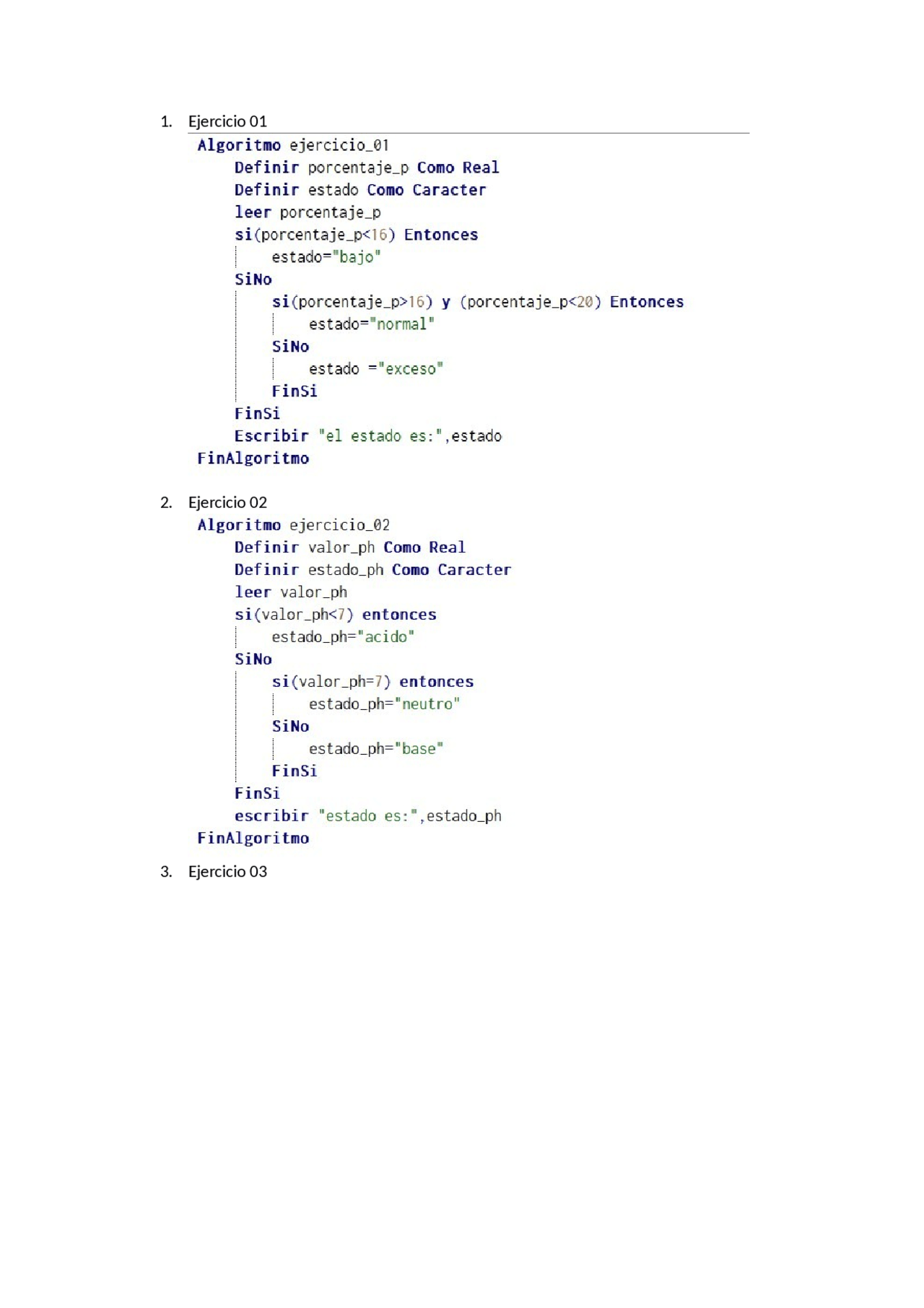 Algoritmo Y Programación Docsity