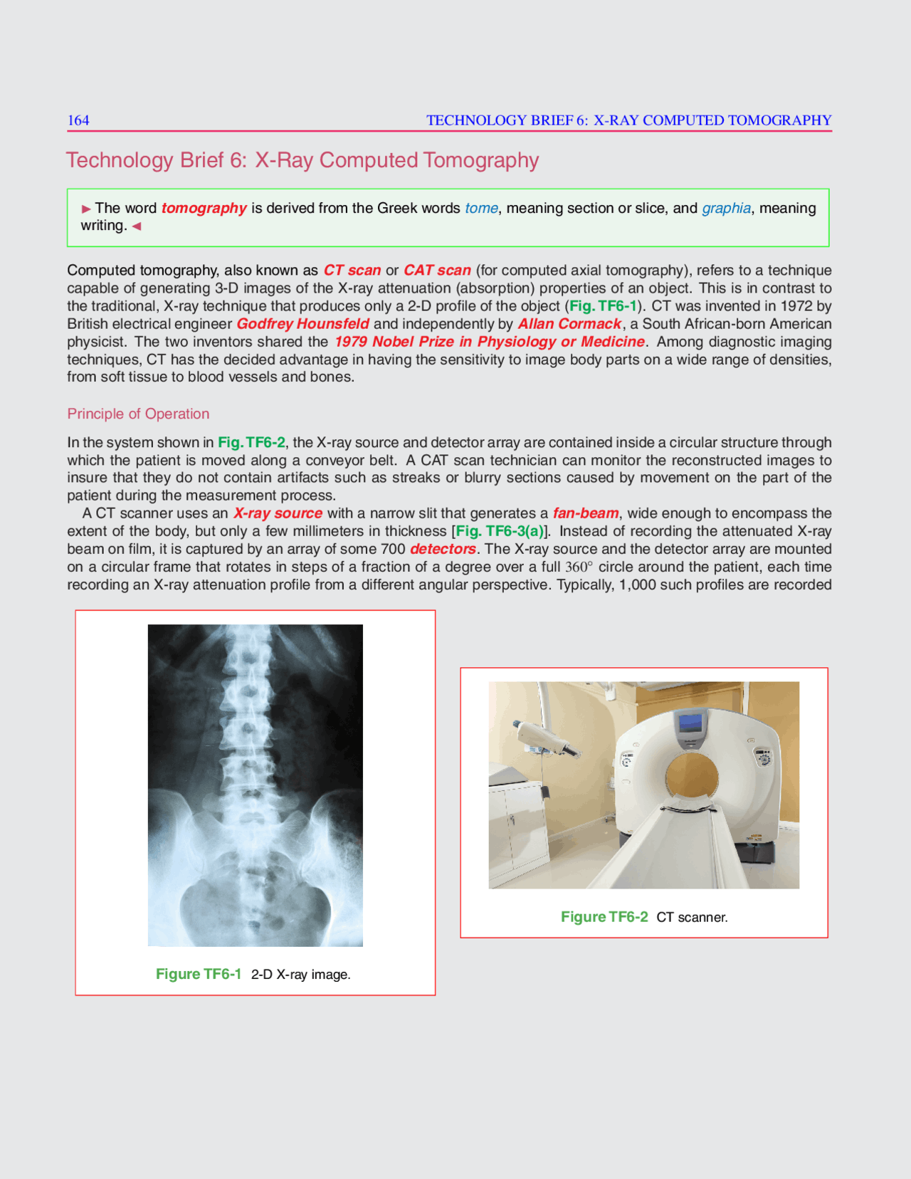 Technology Brief 6: X-Ray Computed Tomograph | Summaries ...