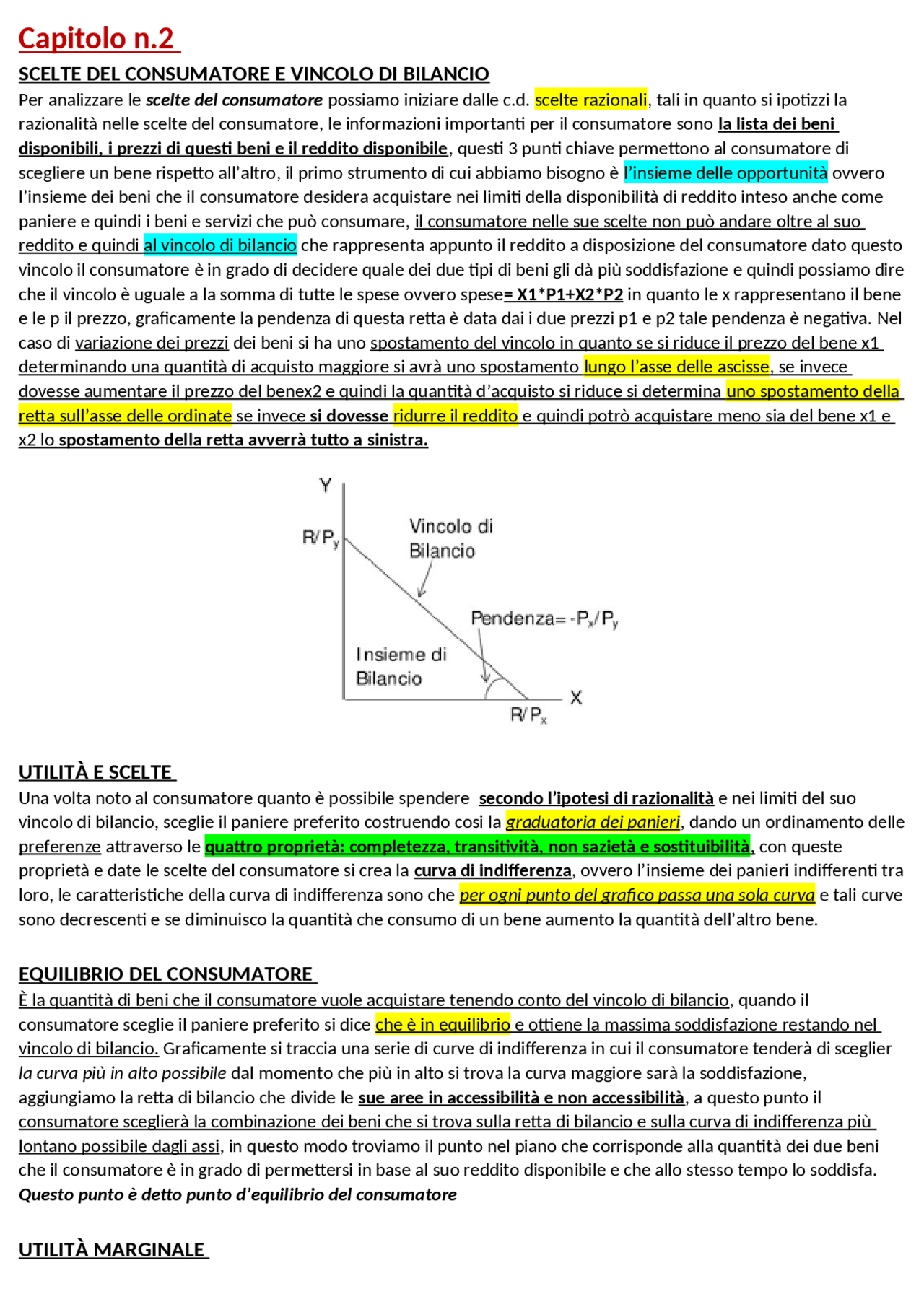 Lezione Microeconomia Docsity
