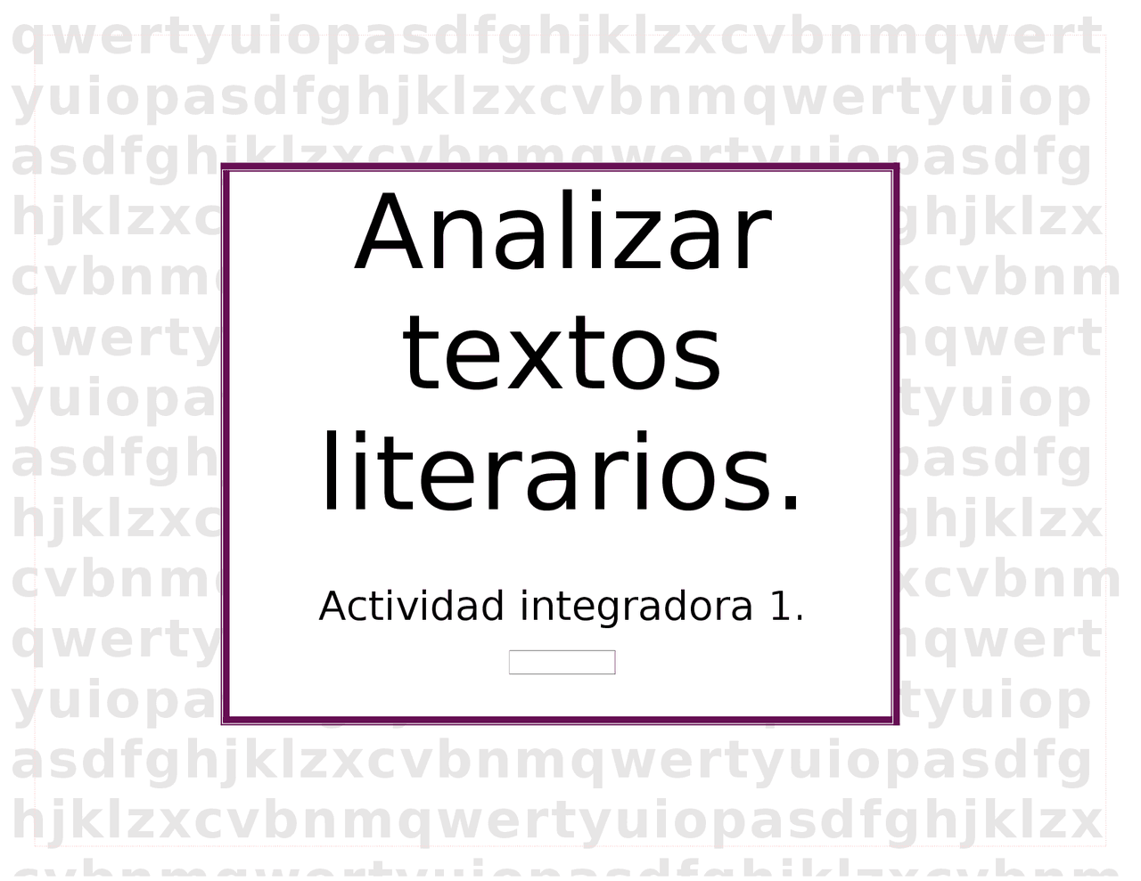 Semana 1 Modulo 4 Actividad 1 Apuntes De Lengua Y Literatura Docsity
