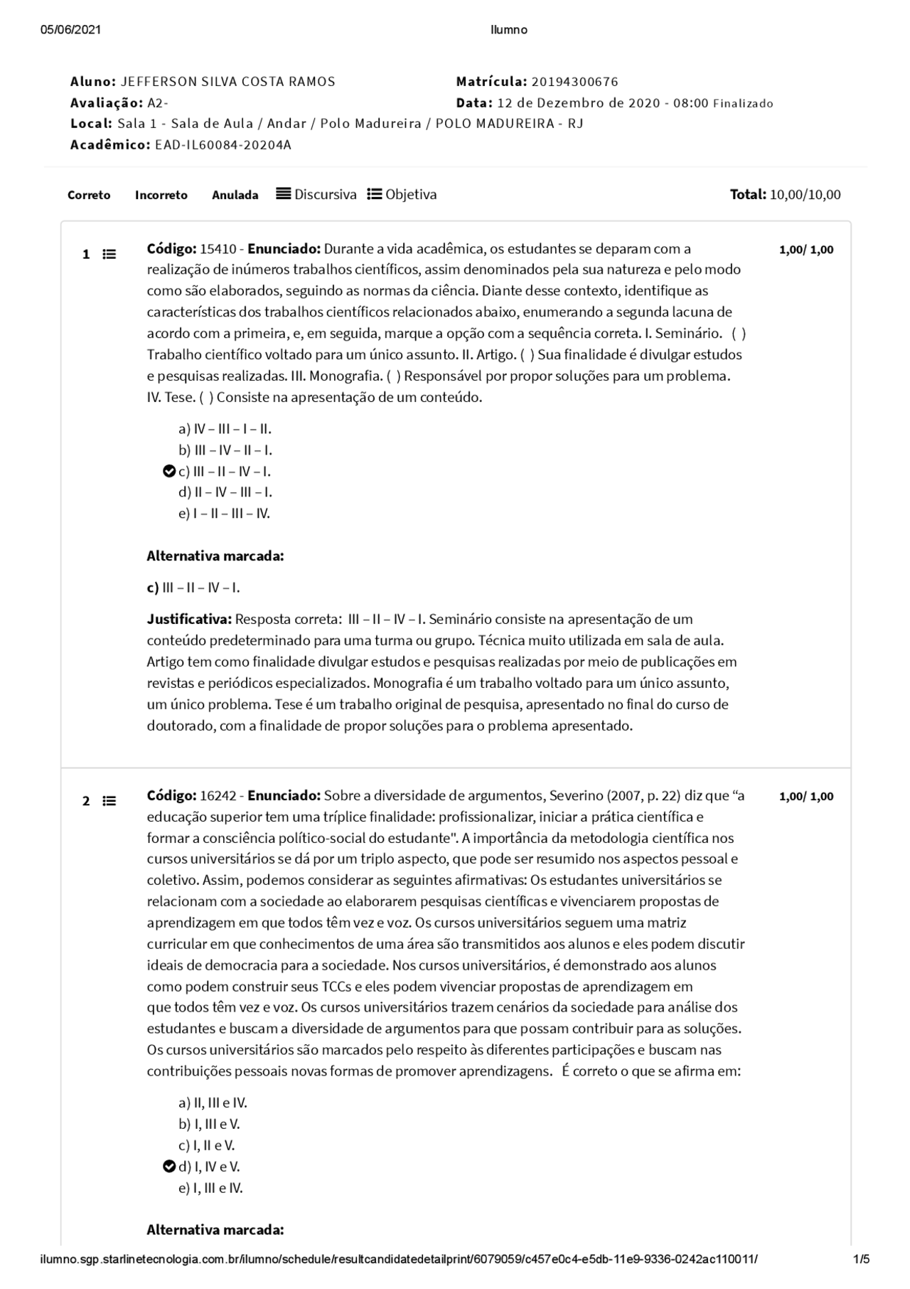 Metodologia Cientifica Docsity