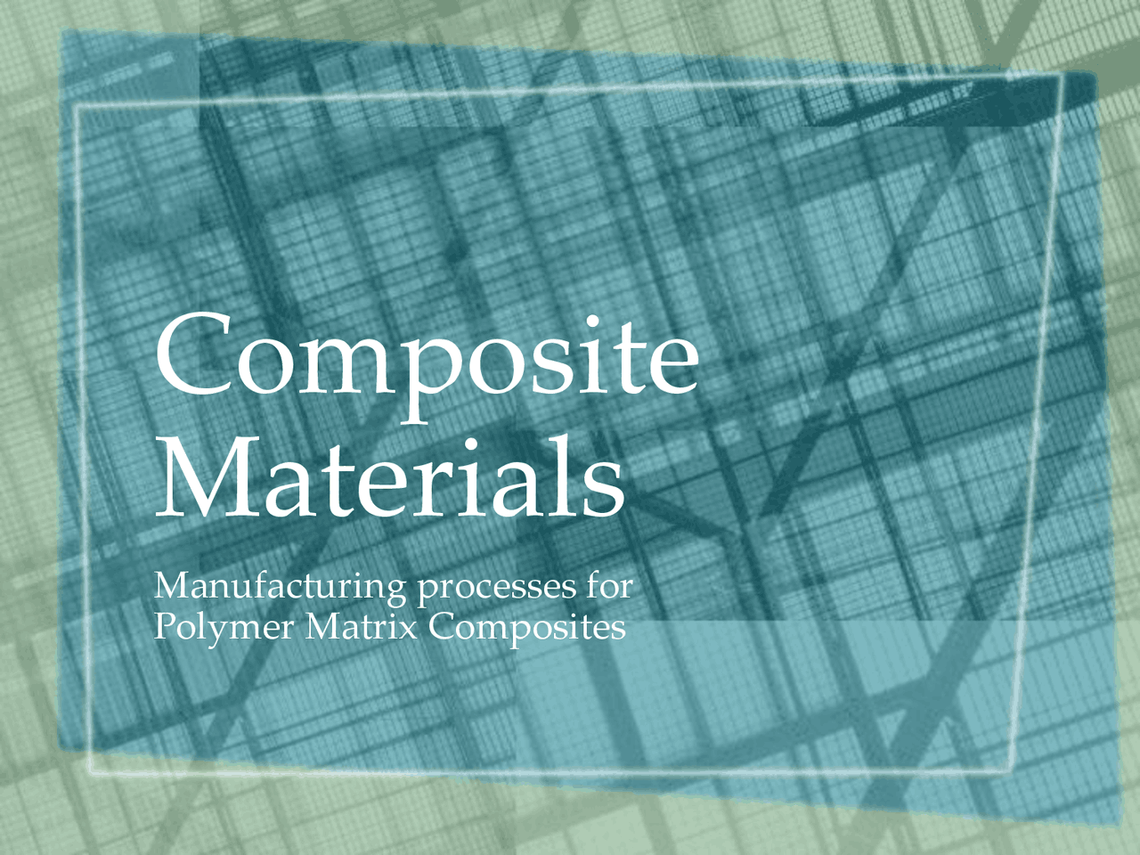 Composites And Their Overview Docsity