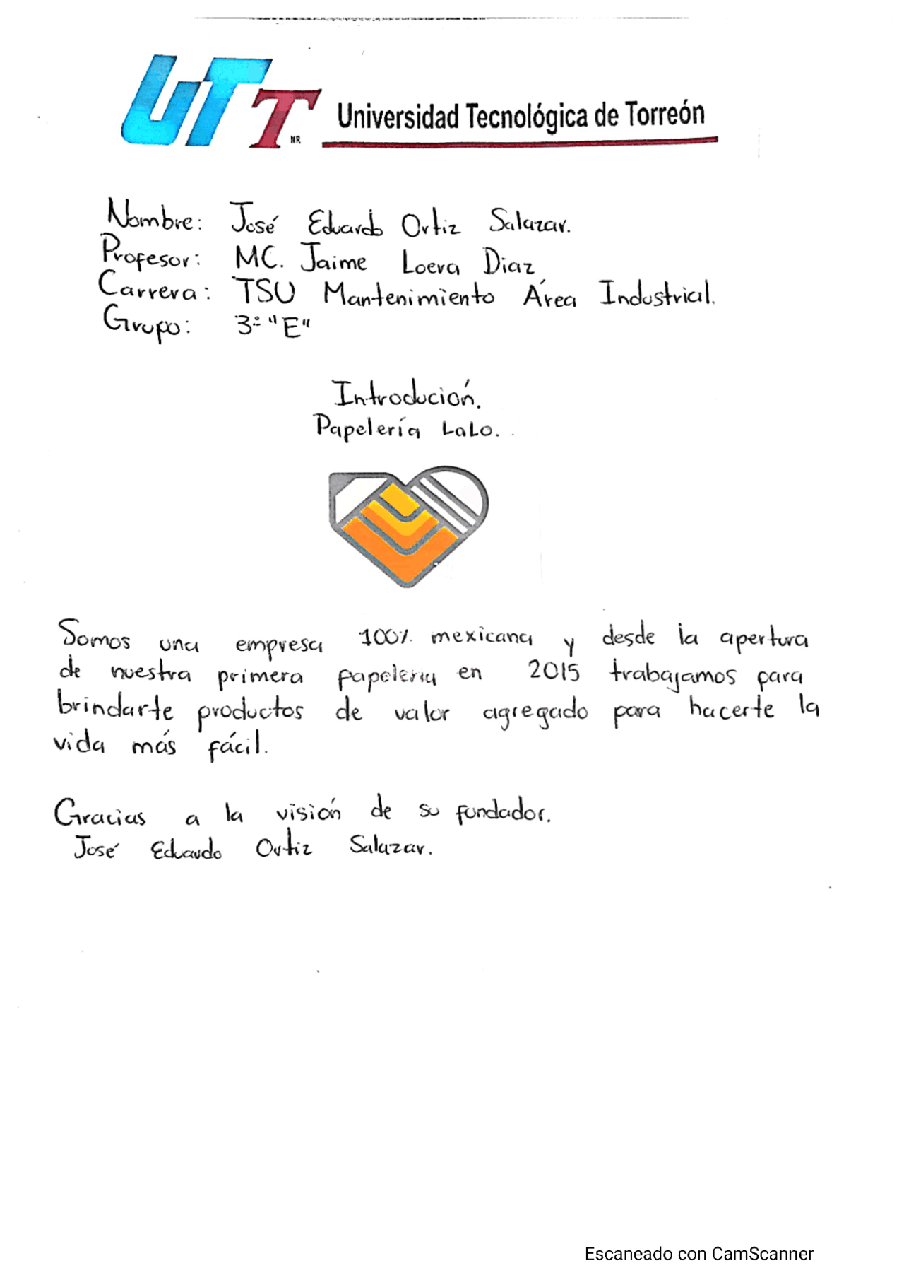 Proyecto de integradora - Docsity