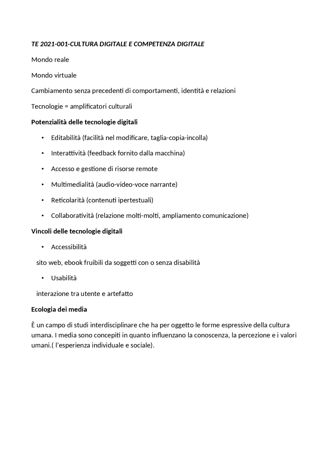 Riassunto Libro Tecnologie Educative Docsity