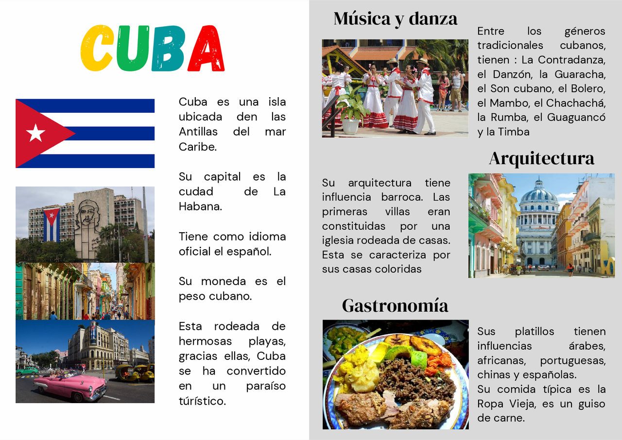 FOLLETO ACERCA DE CUBA - Docsity