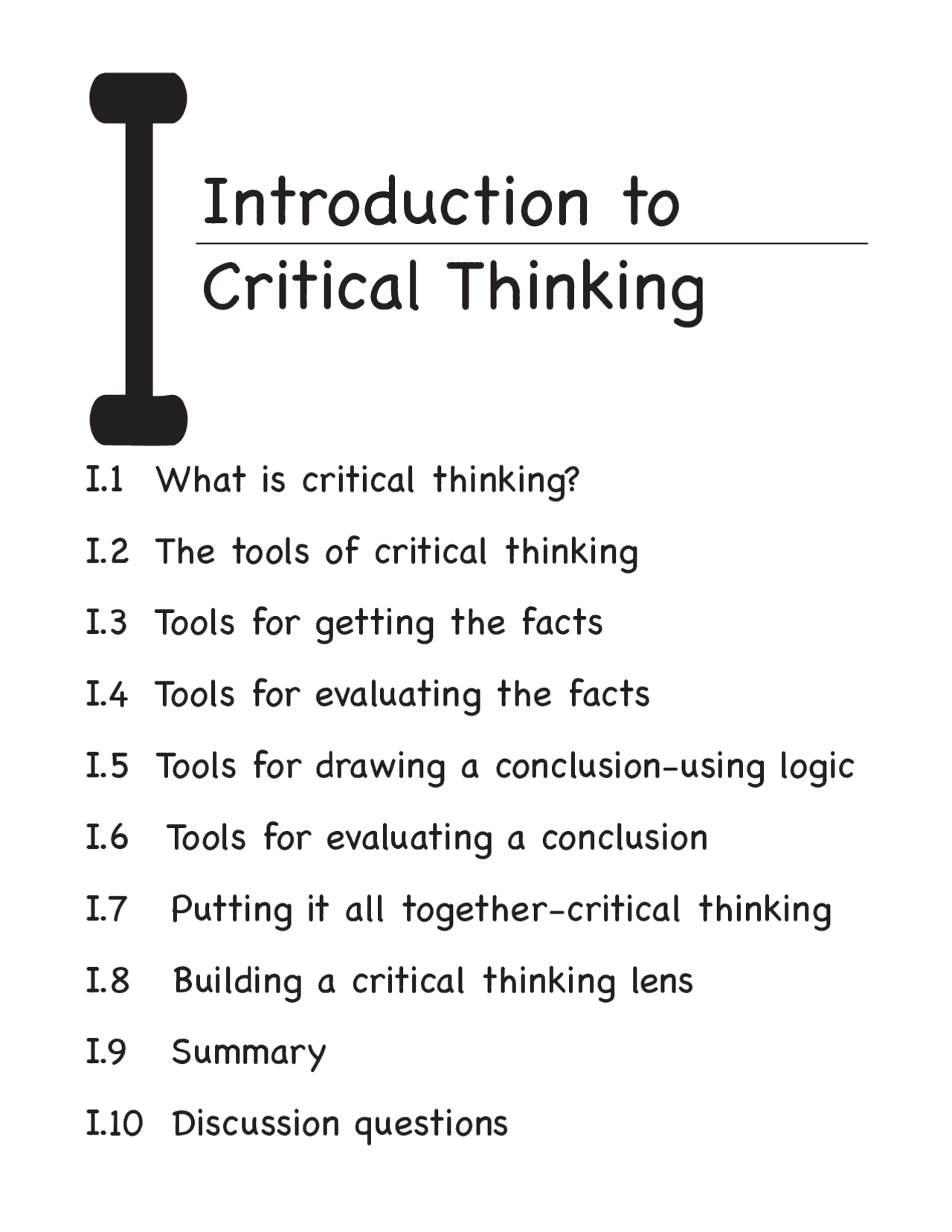 Introduction to Critical Thinking - Docsity