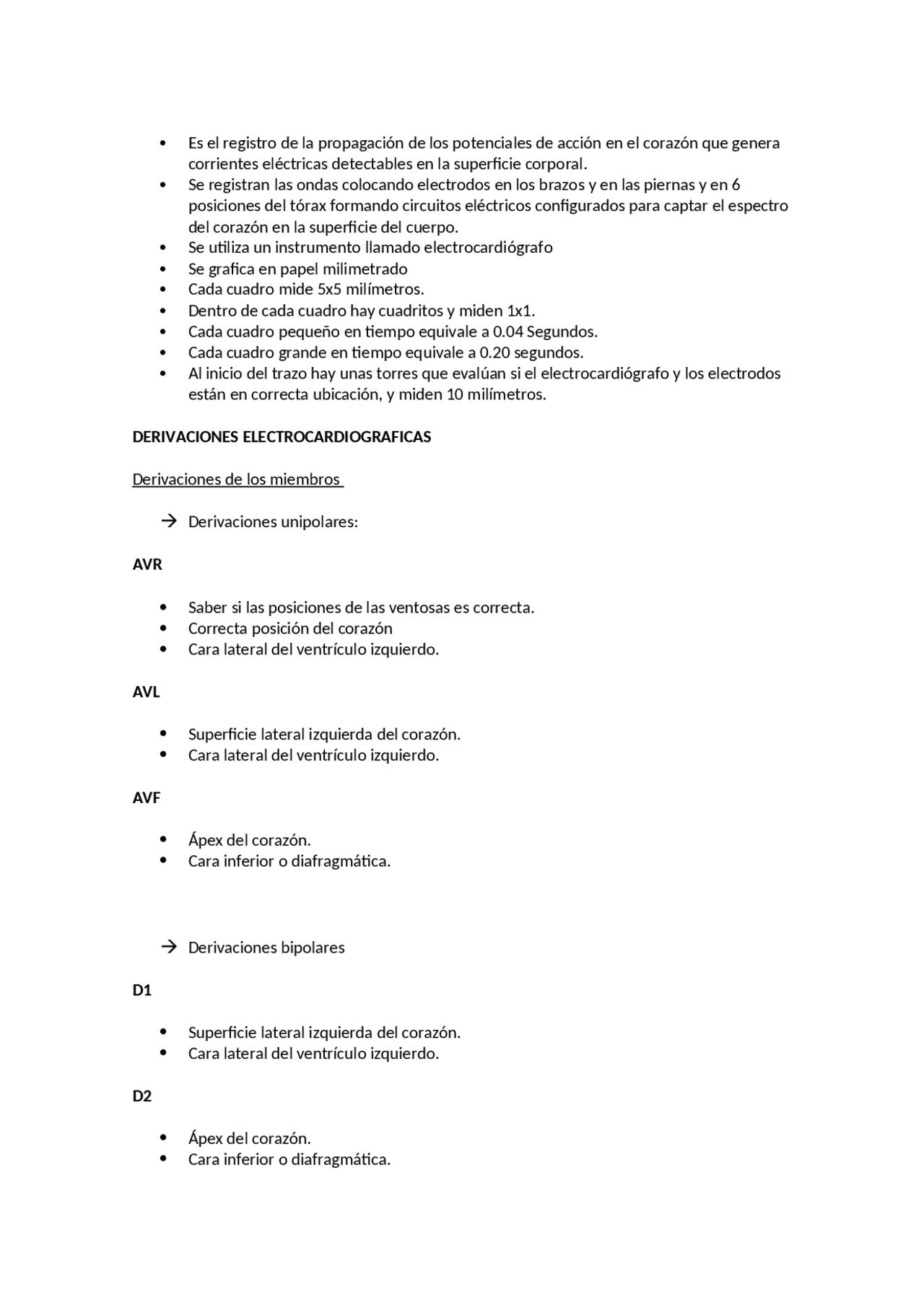 Ekg FÁcil InterpretaciÓn Docsity