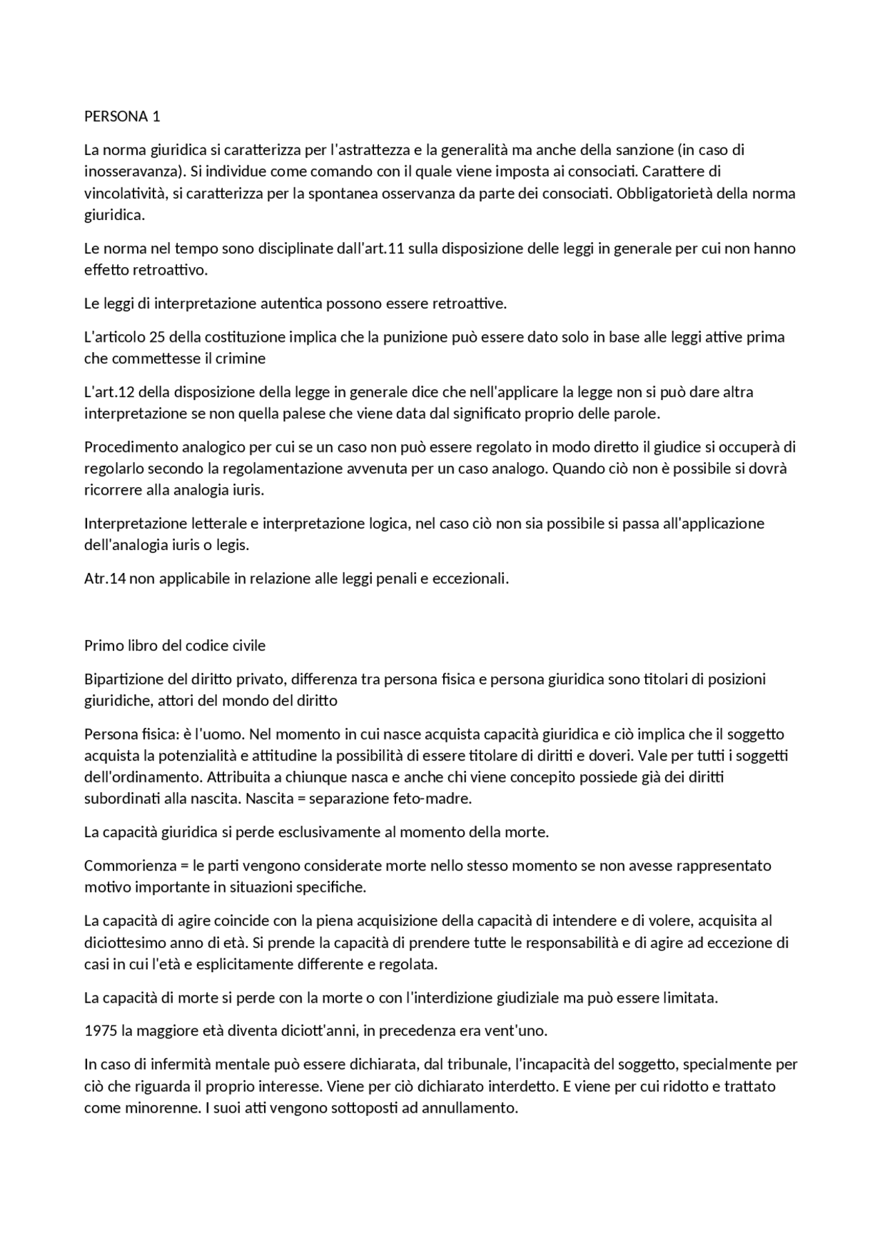 Persone Giuridiche Parte 2 Docsity
