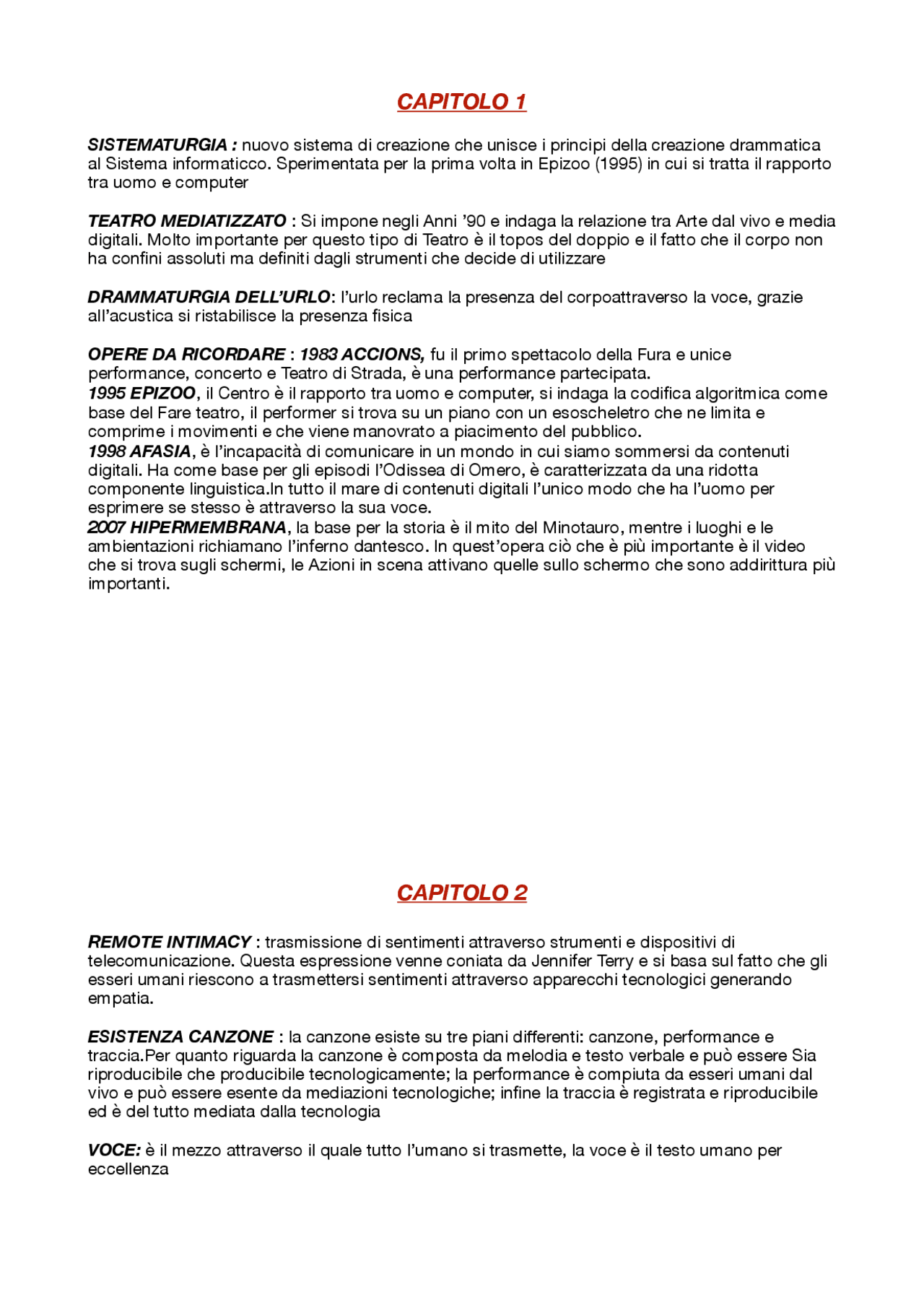 Riassunto Linguaggi Musicali Docsity