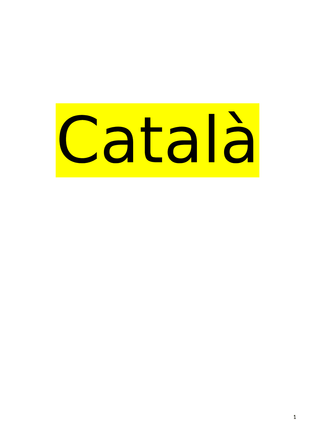 Apunts Selectivitat De Català 2018 Docsity