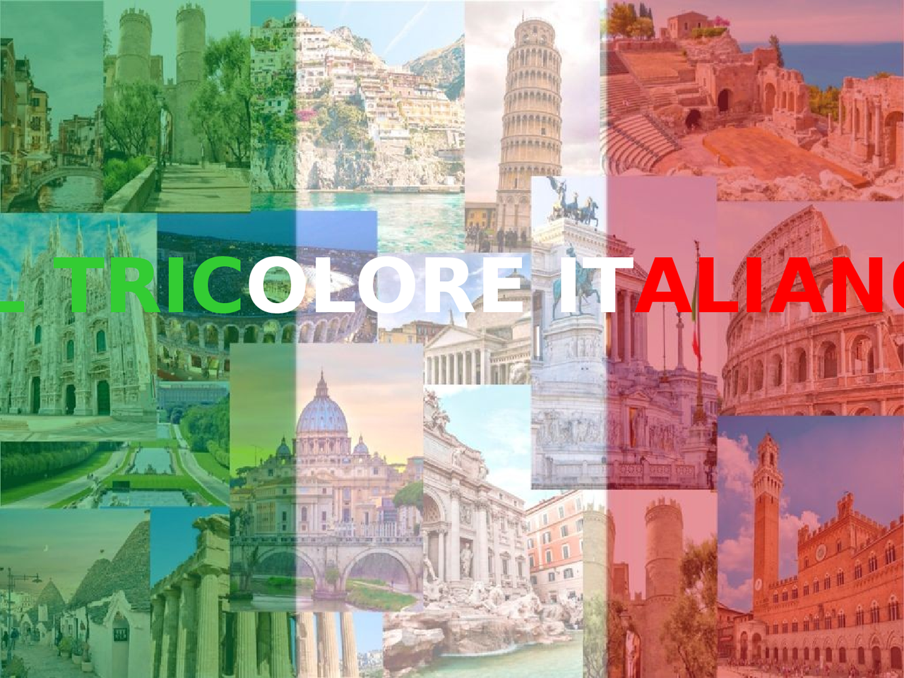 Il tricolore italiano - Docsity