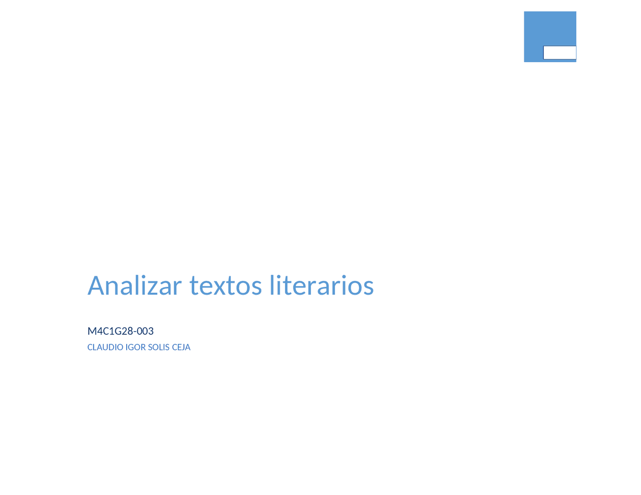 Actividad integradora 1 modulo 4 - Docsity