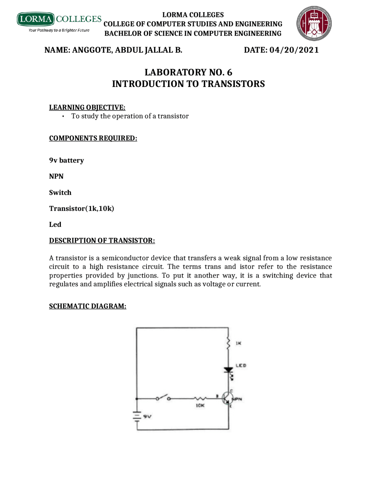 Fundamental Circuits - Docsity