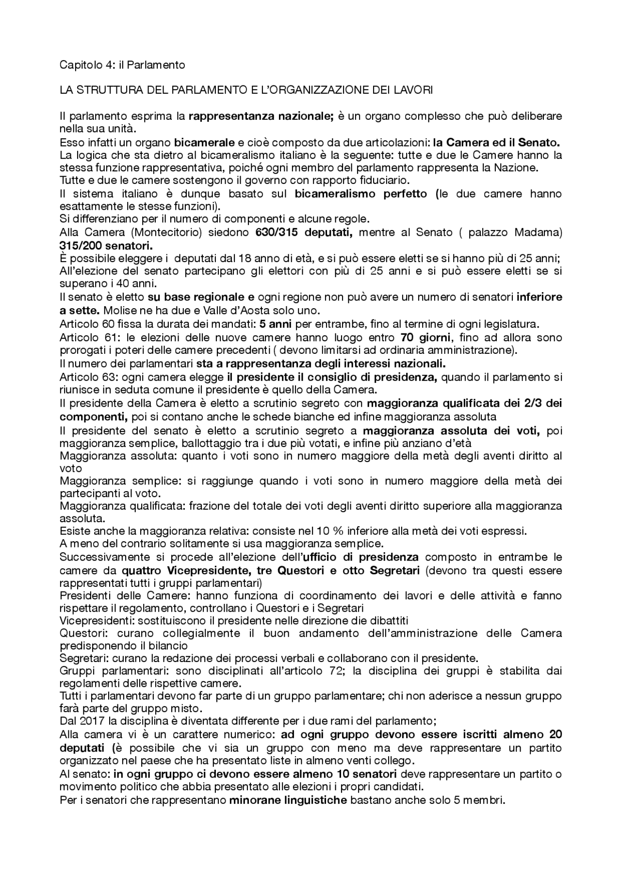 Schemi Diritto Costituzionale Docsity
