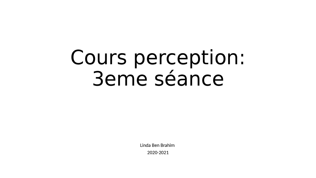 Perception Auditive : Reconnaissance des Objets et Dimensions Perceptives du Son | Assignments ...