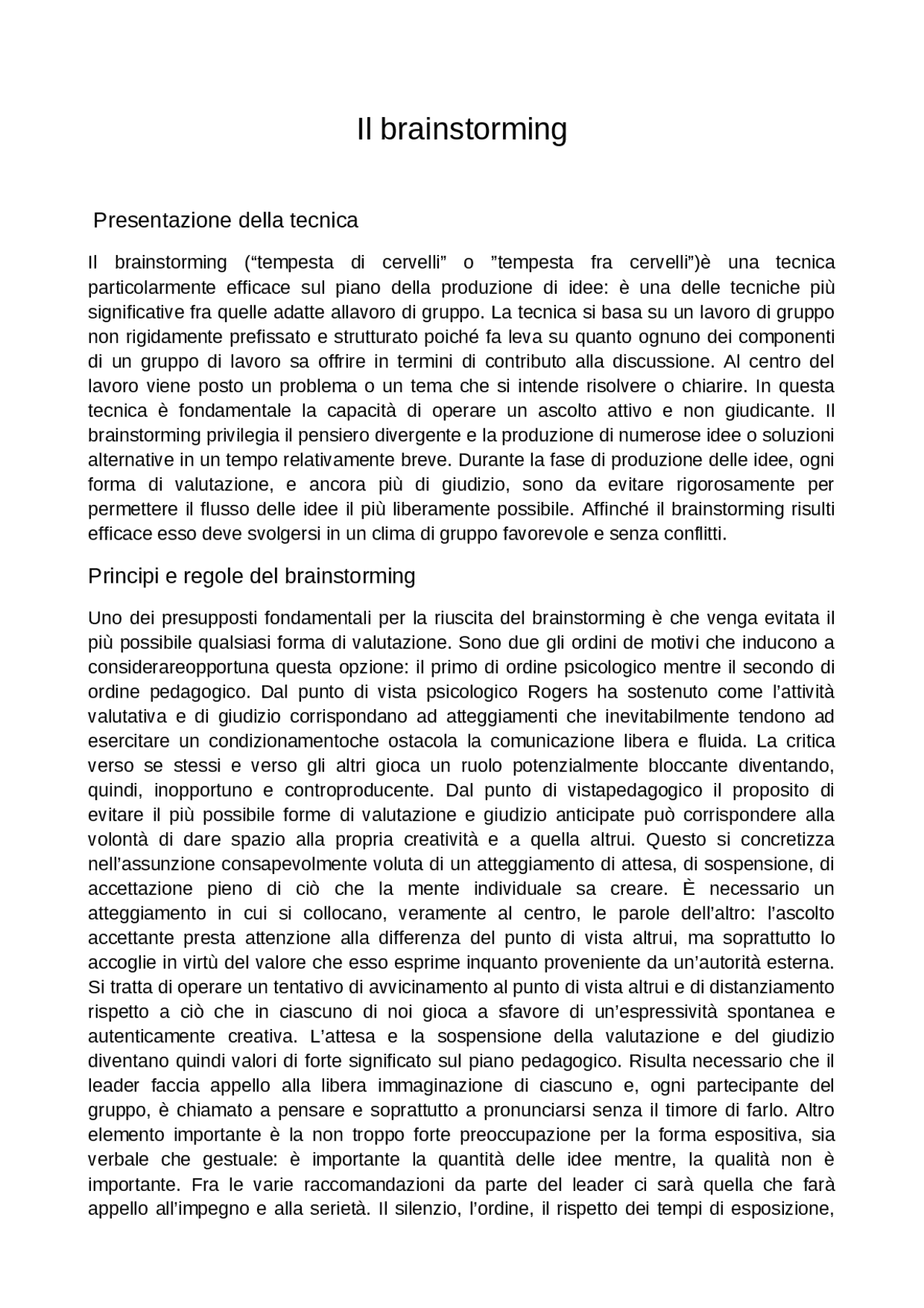 Pedagogia Generale E Sociale Docsity