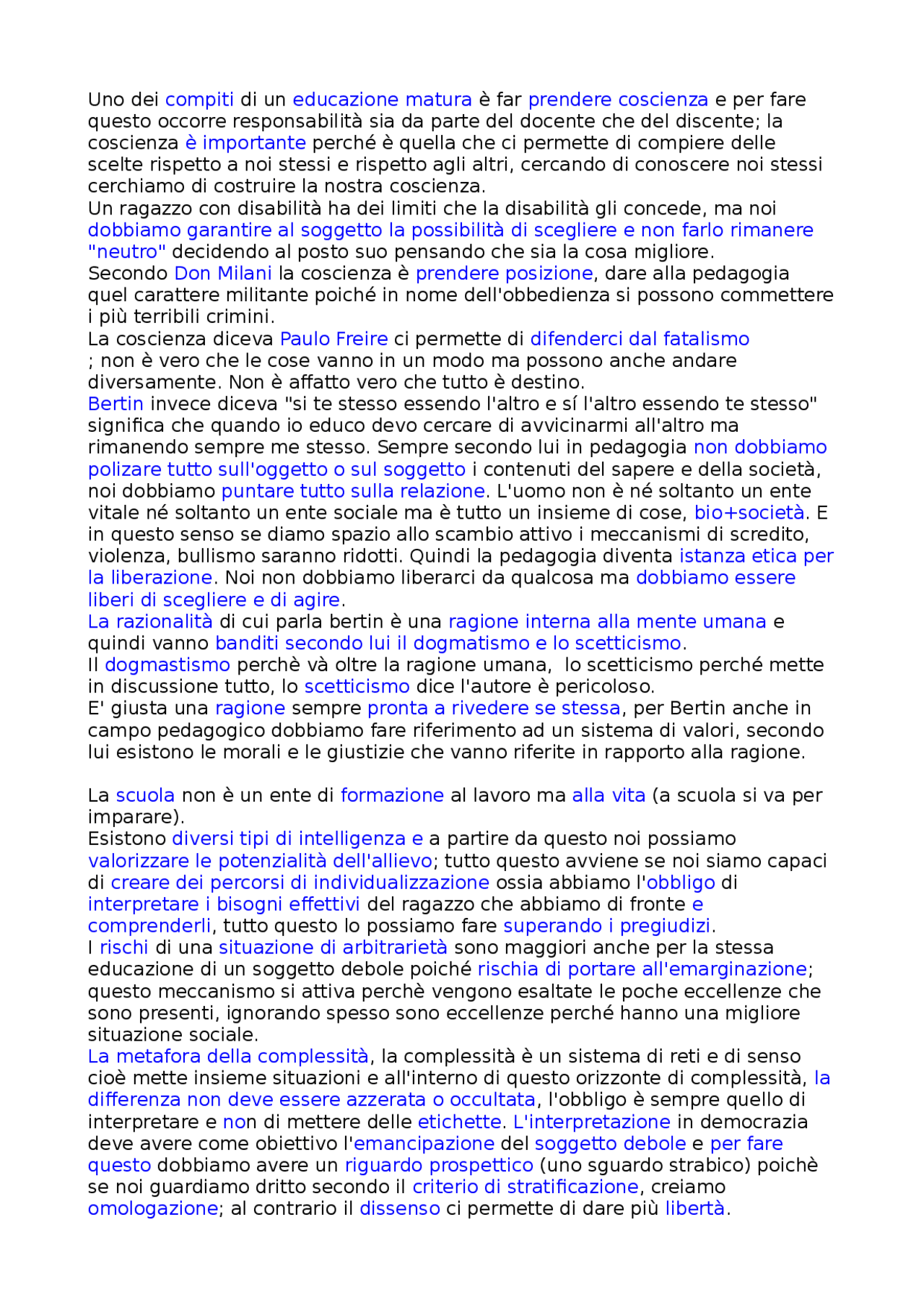 Manuale Di Pedagogia Salmeri Appunti Di Pedagogia Docsity