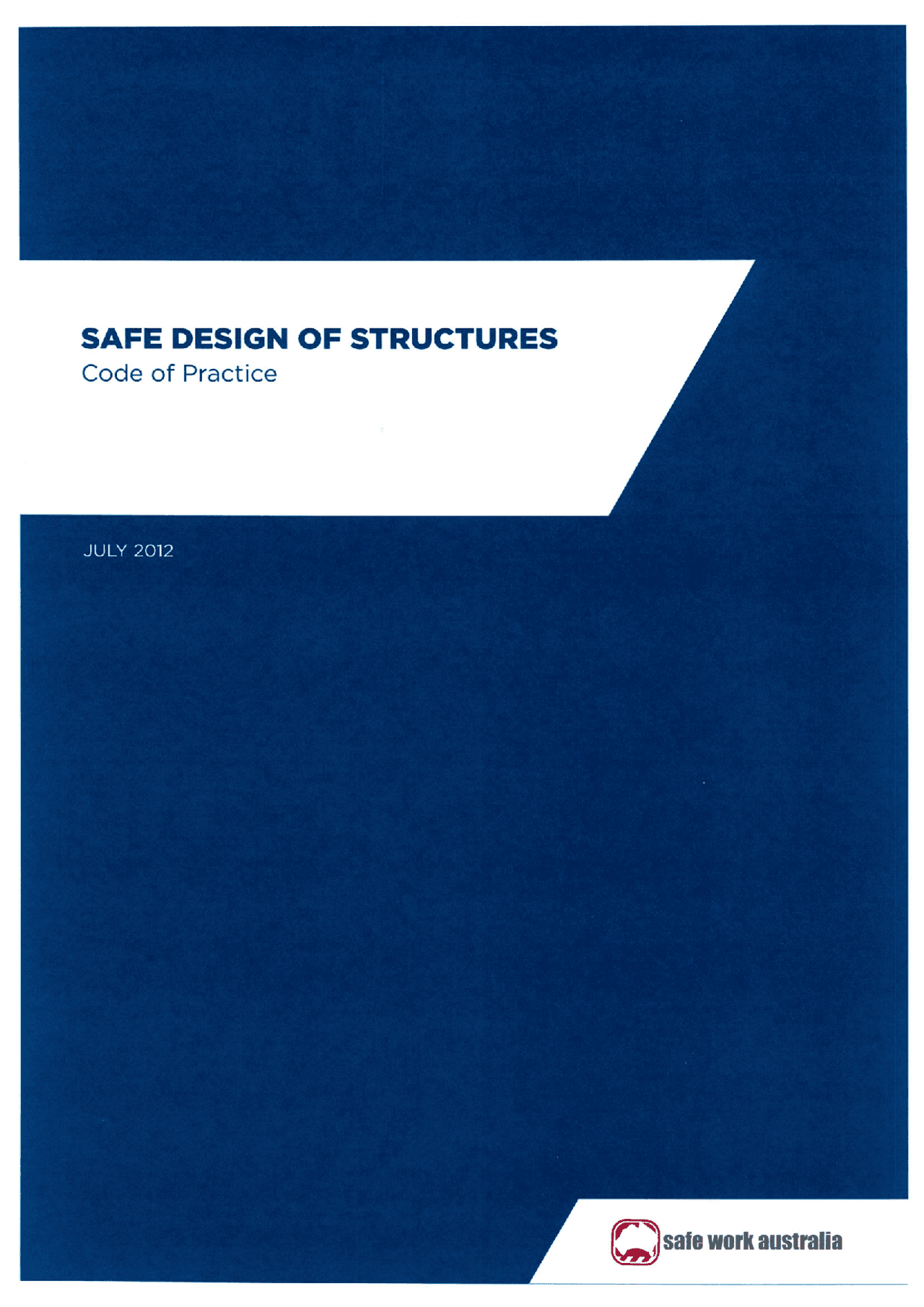 SAFE DESIGN OF STRUCTURES CODE OF PRACTICE - Docsity
