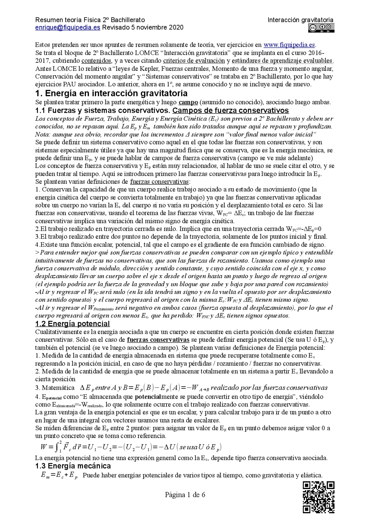 Apuntes Física Para Preparar Evau Bach Docsity