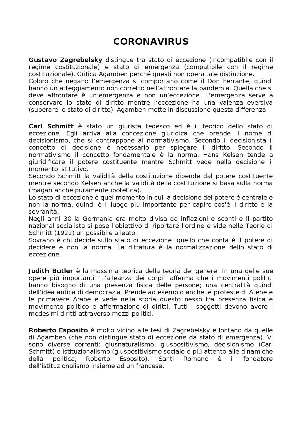Appunti Teoria Generale Del Diritto Docsity