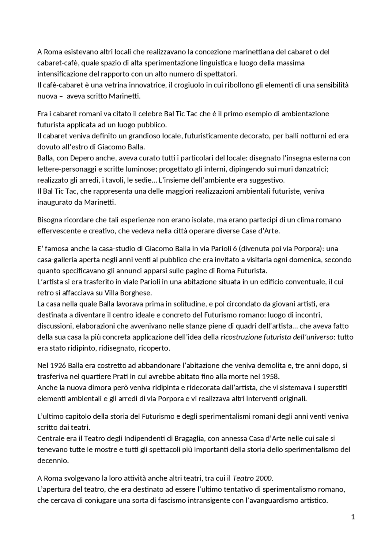 Riassunto 900 E Oltre Pt2 Docsity