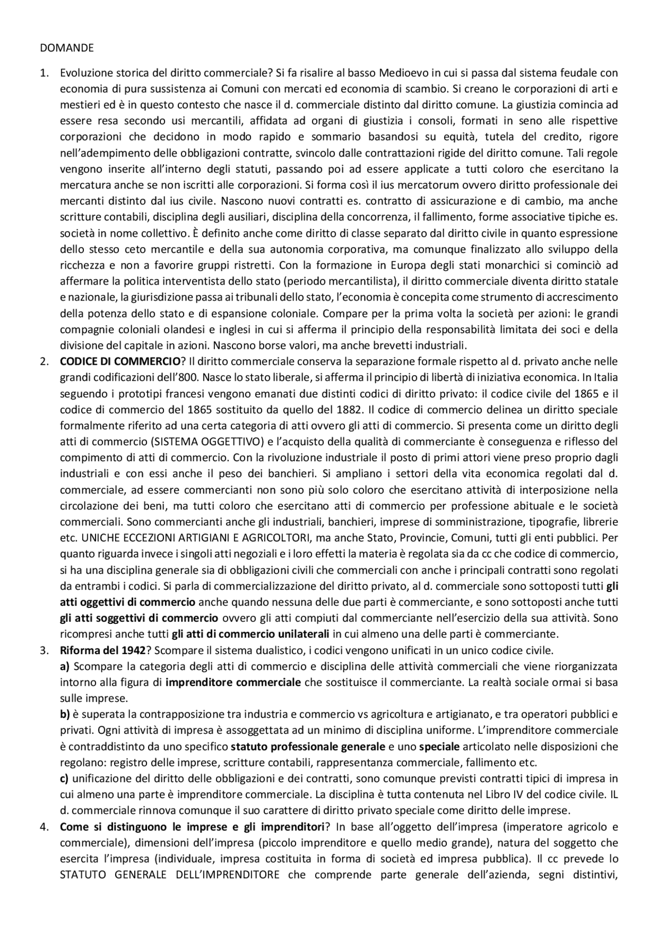 Riassunto Campobasso Vol1 Docsity