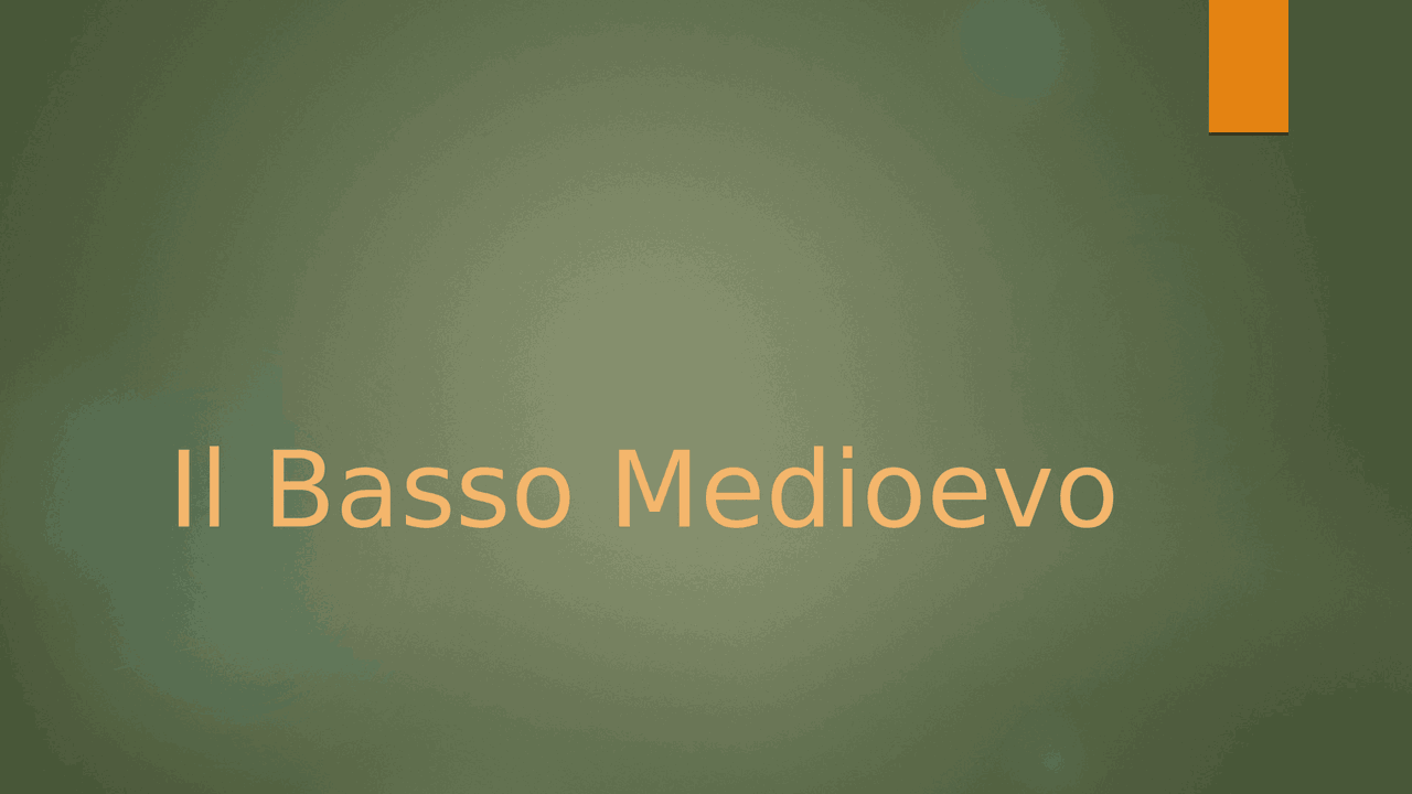 Basso Medioevo Dispense Universitarie Docsity