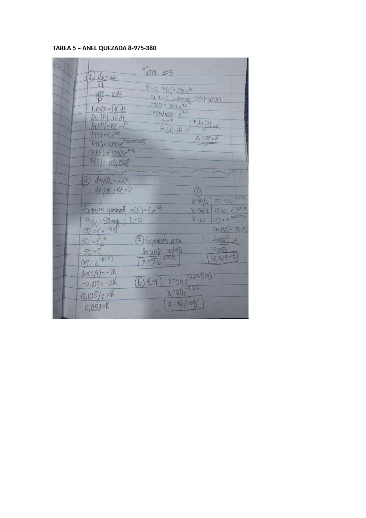 Tarea De Fisica No5 1il121 Docsity