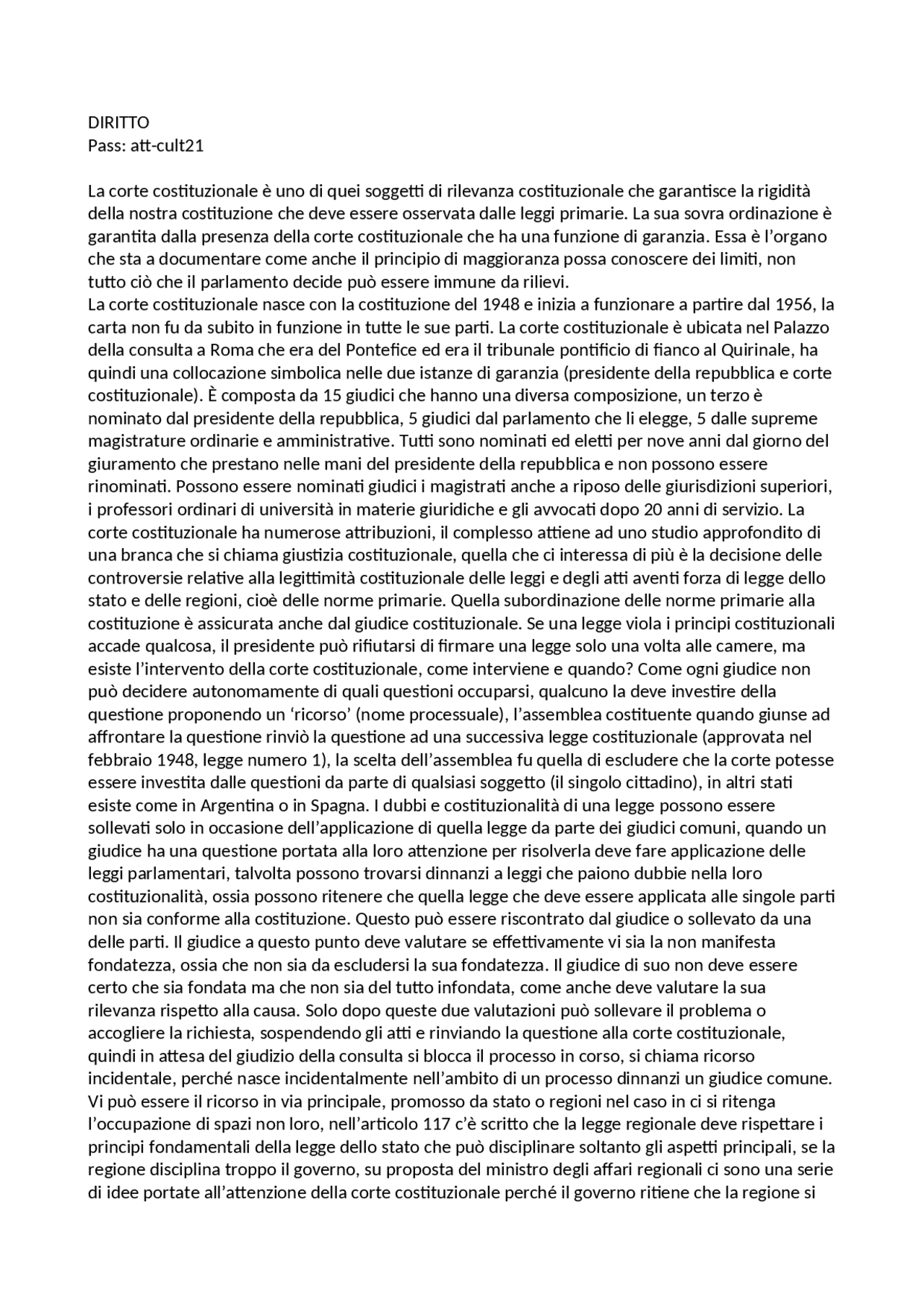Quarta Lezione Diritto Docsity