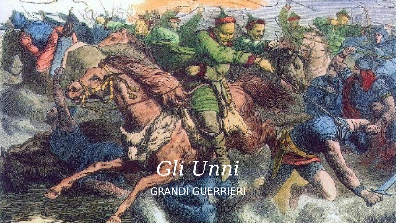 Gli Unni guerrieri: argomento storico - Docsity