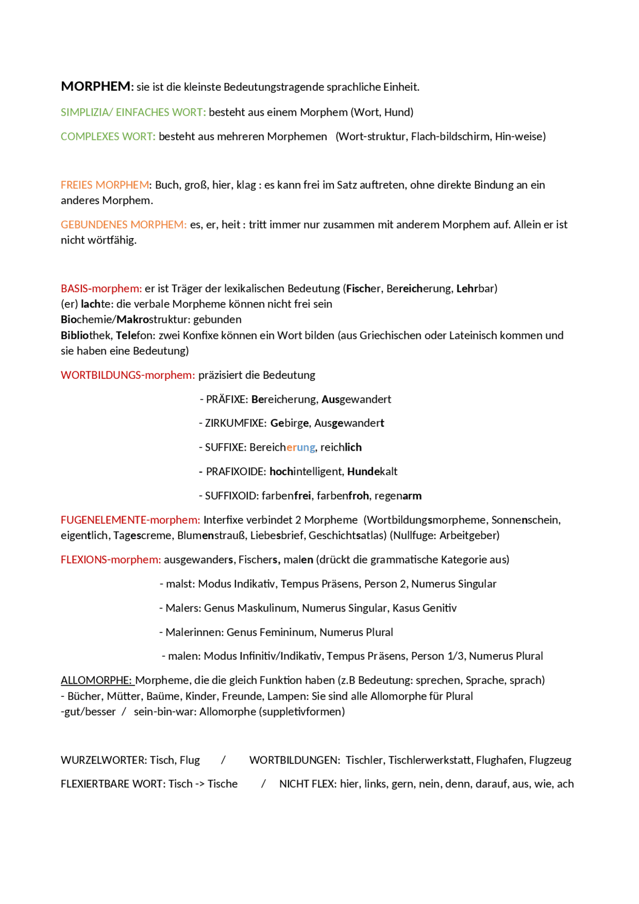 Linguistica Tedesca 3 Teoria Esempi Ed Esercizi Docsity