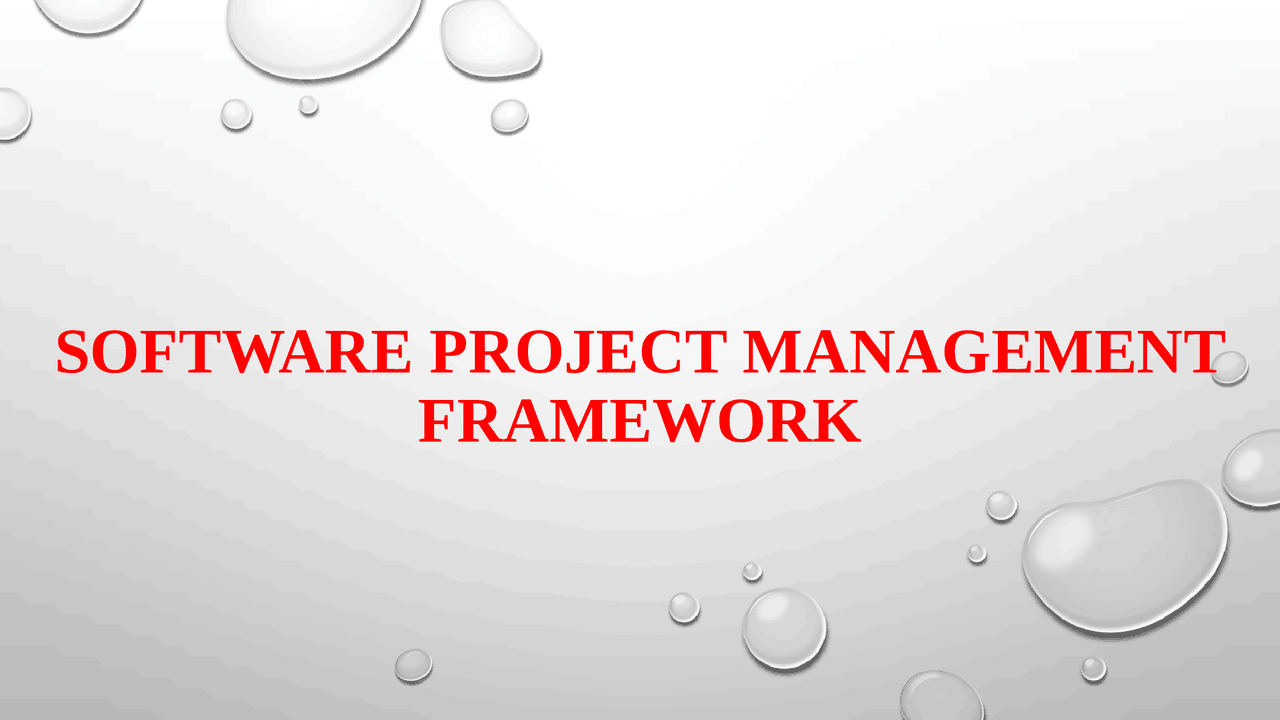 Software Project Management Framework: Definition, Elements, and Best ...