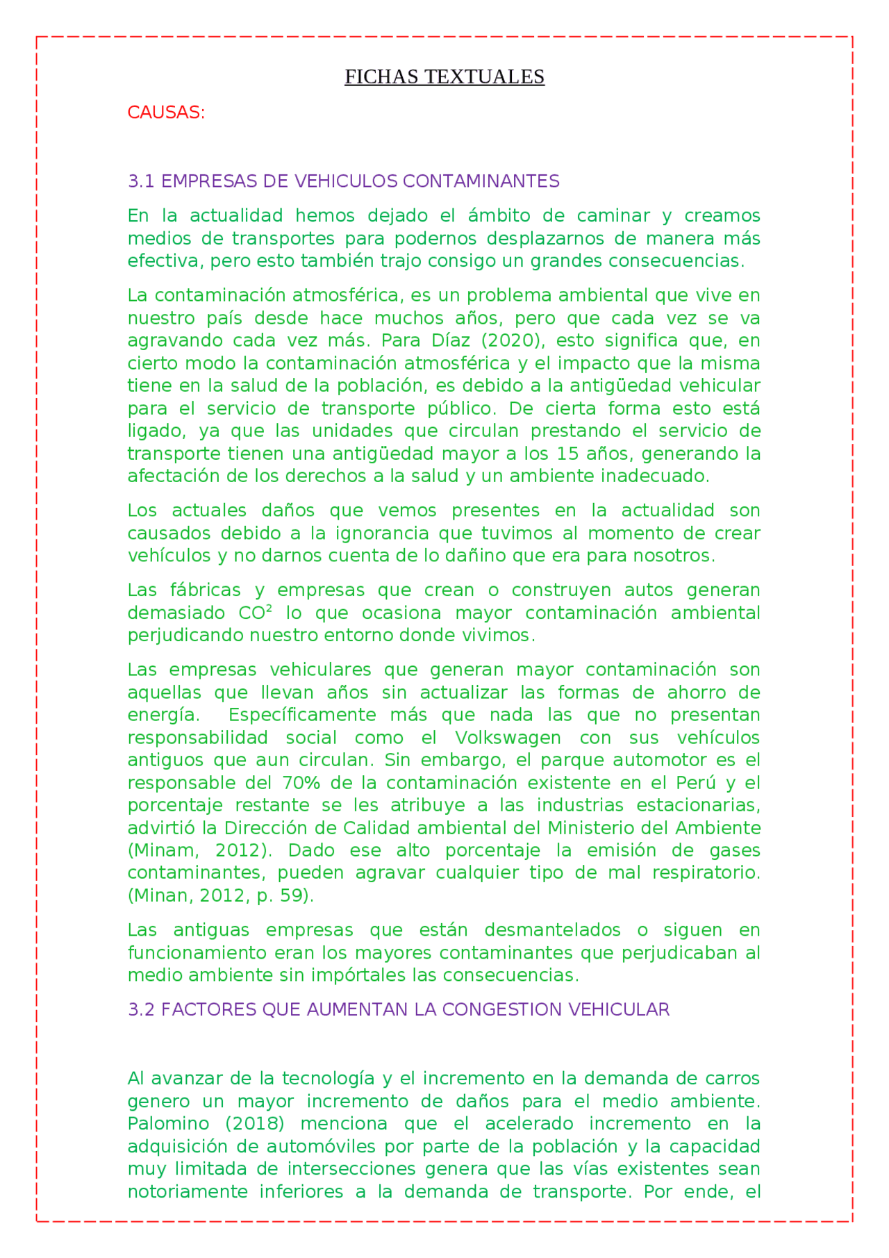 Causas de un tema explicito - Docsity