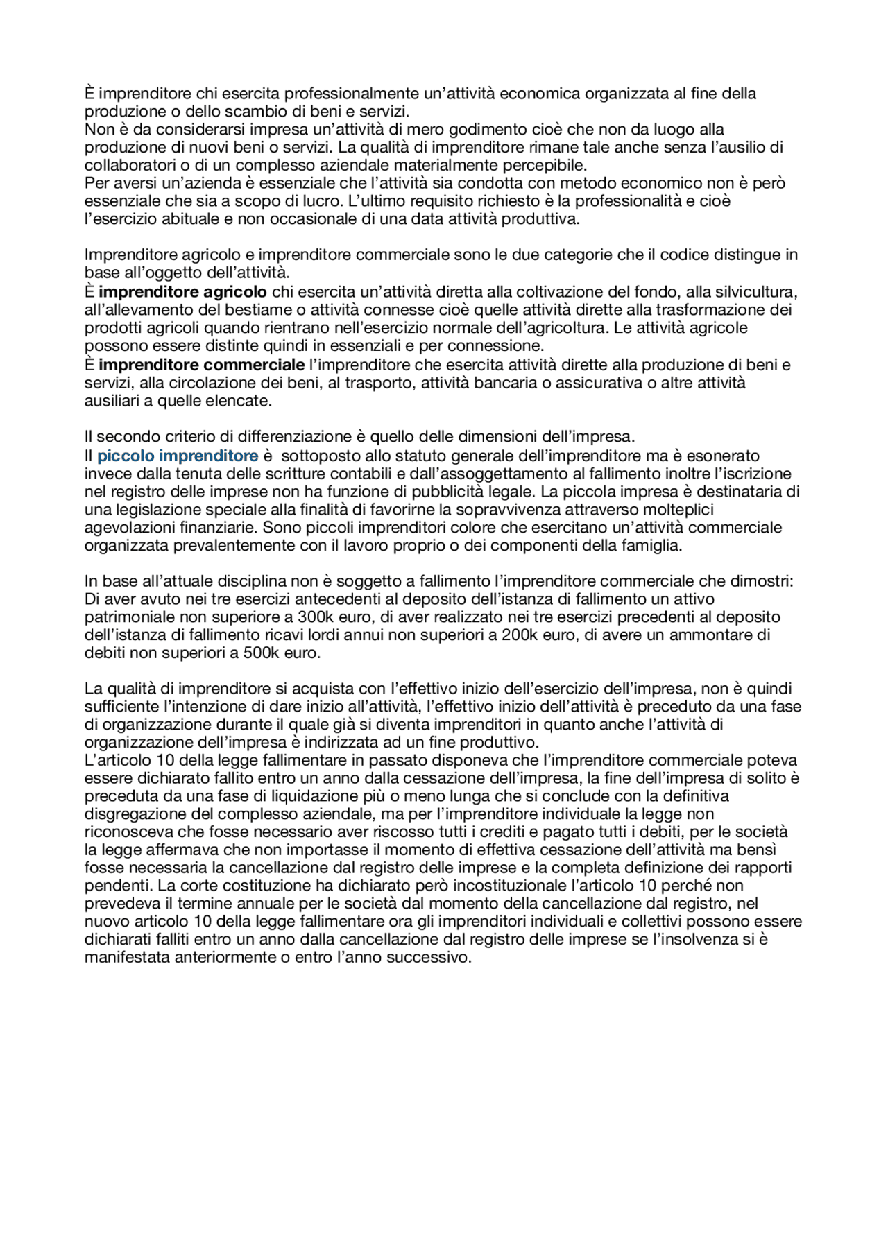 Manuale Di Diritto Commerciale Docsity