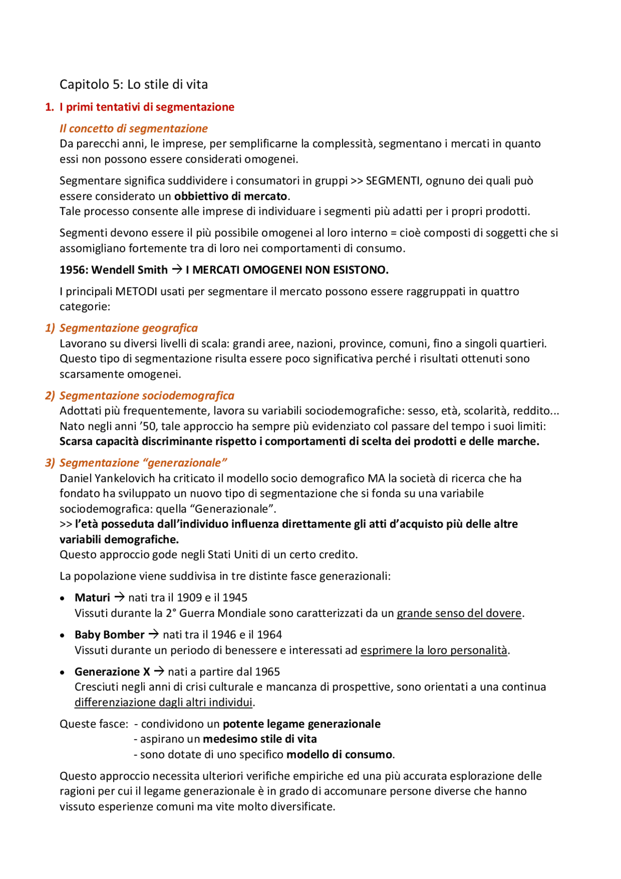 Manuale Sociologia Dei Consumi Riassunto Cap 5 6 7 Docsity