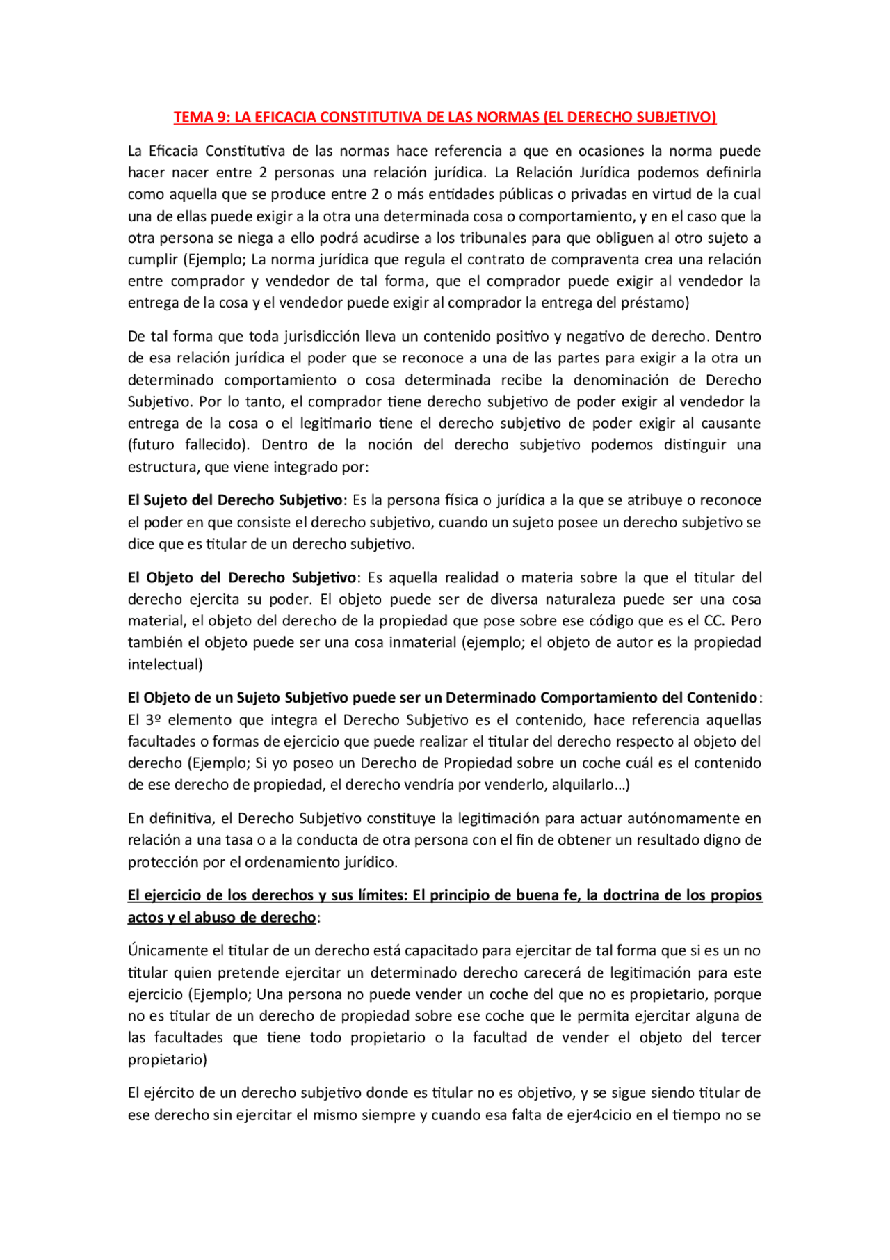 Apuntes De La Asignatura Introduccion Al Derecho Docsity
