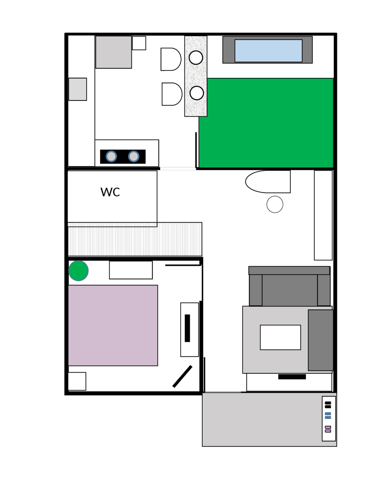 Design of overall view of a house - Docsity