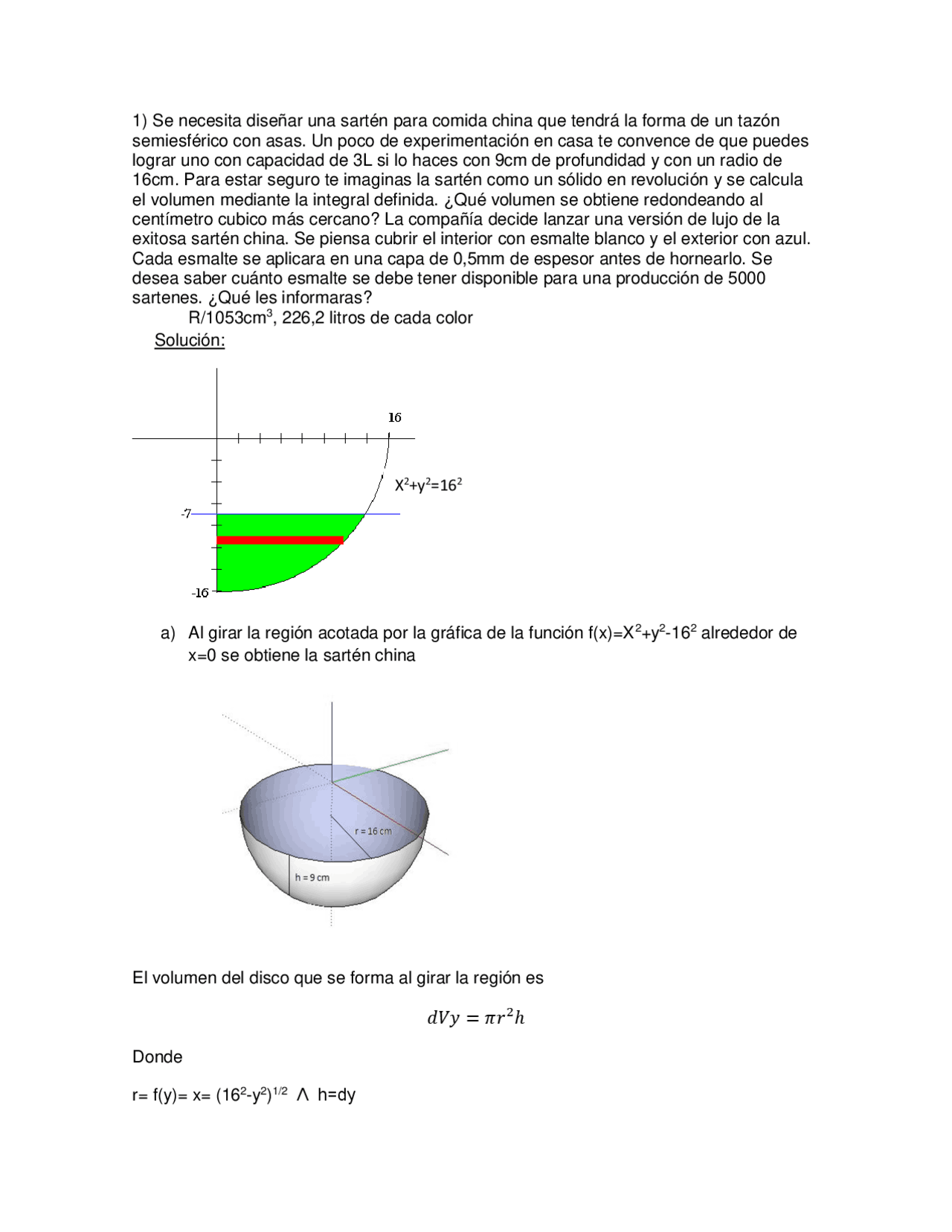 Volumen sarten chino - Docsity
