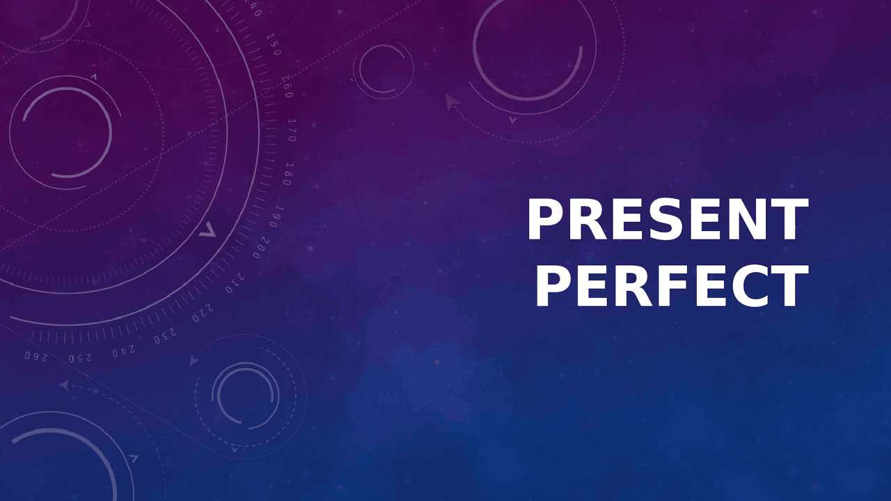 Presente Perfecto ejemplos y utilización - Docsity