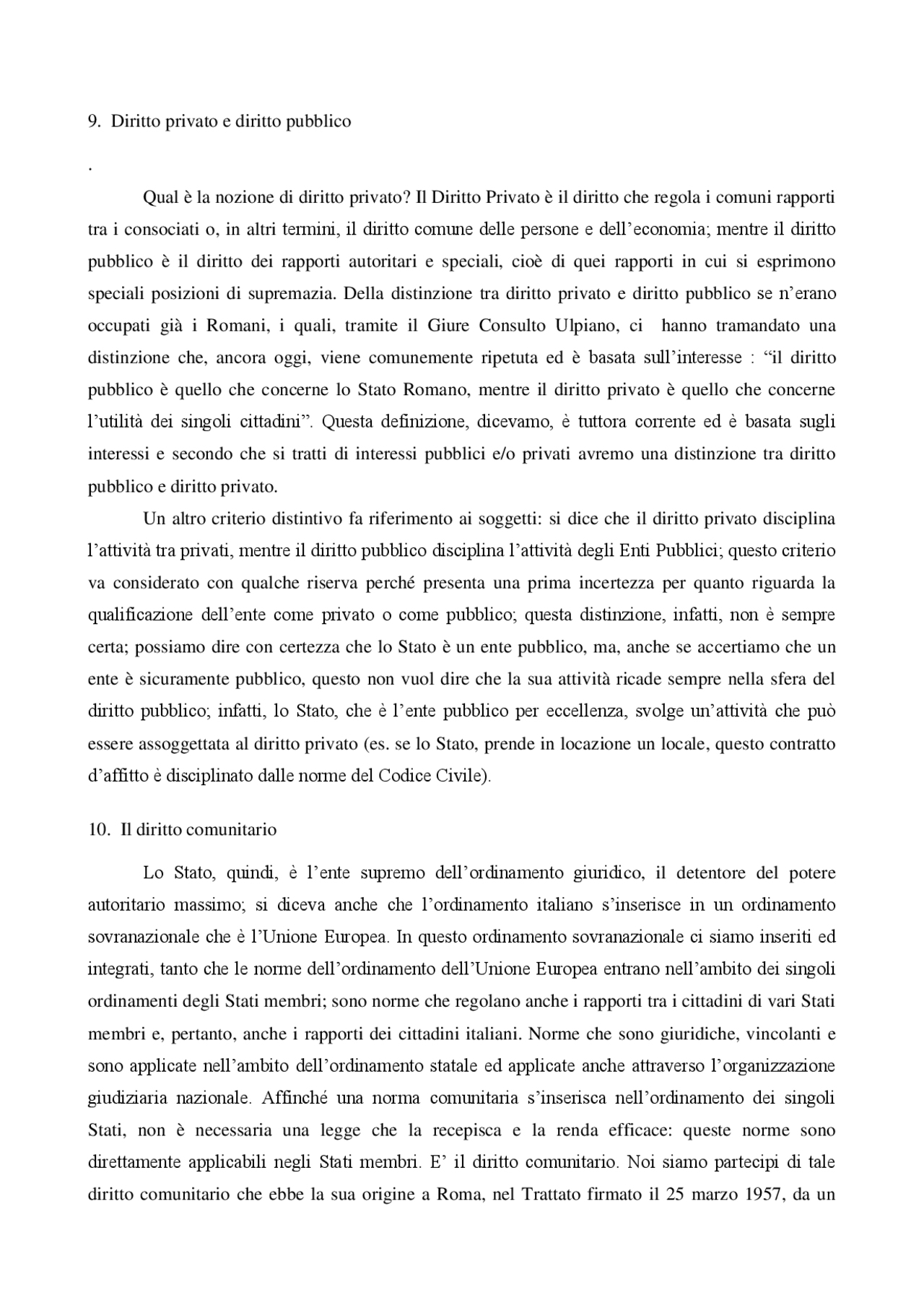Appunti Di Diritto Docsity